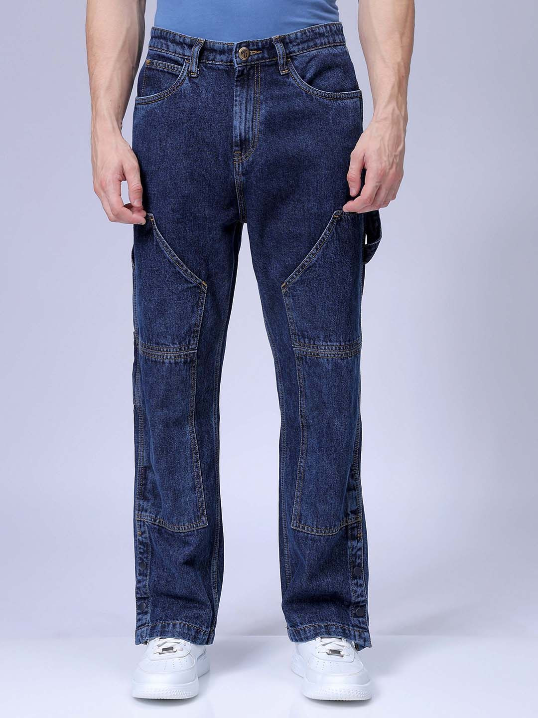 Buy The Indian Garage Co Men Mid Rise Relaxed Fit Jeans - Jeans for Men ...