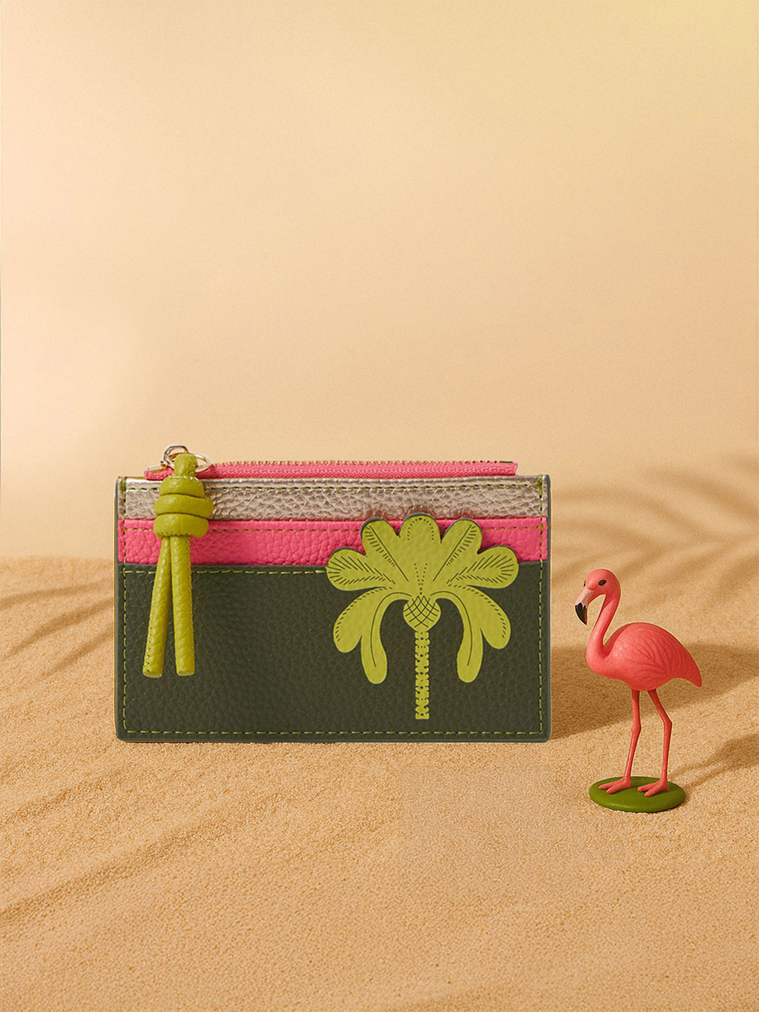 Buy Accessorize London Women Colorblock Palm Card Holder - Wallets for ...