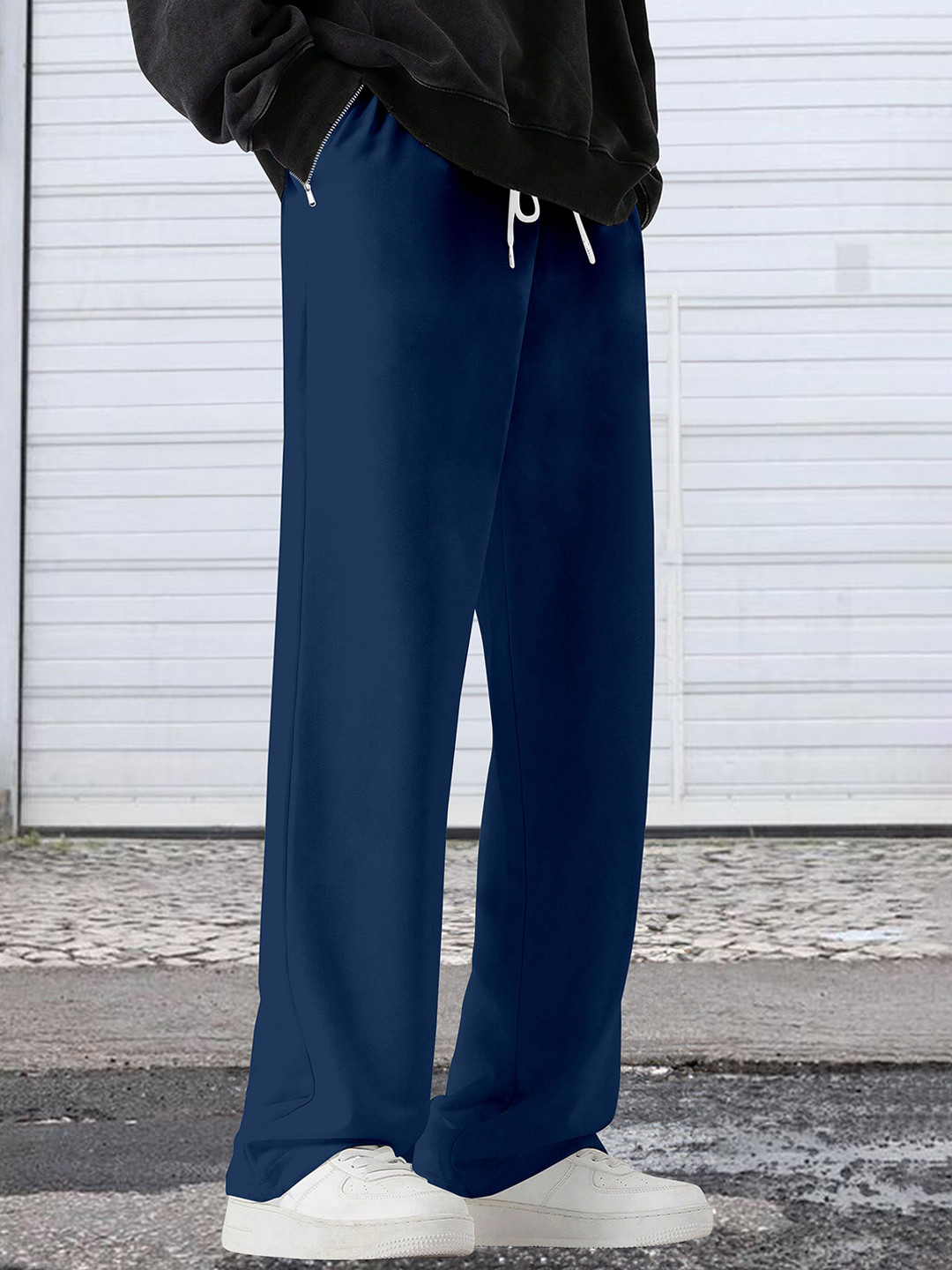 Buy FTX Men Regular Fit Track Pants With Side Zipper Pockets - Track ...