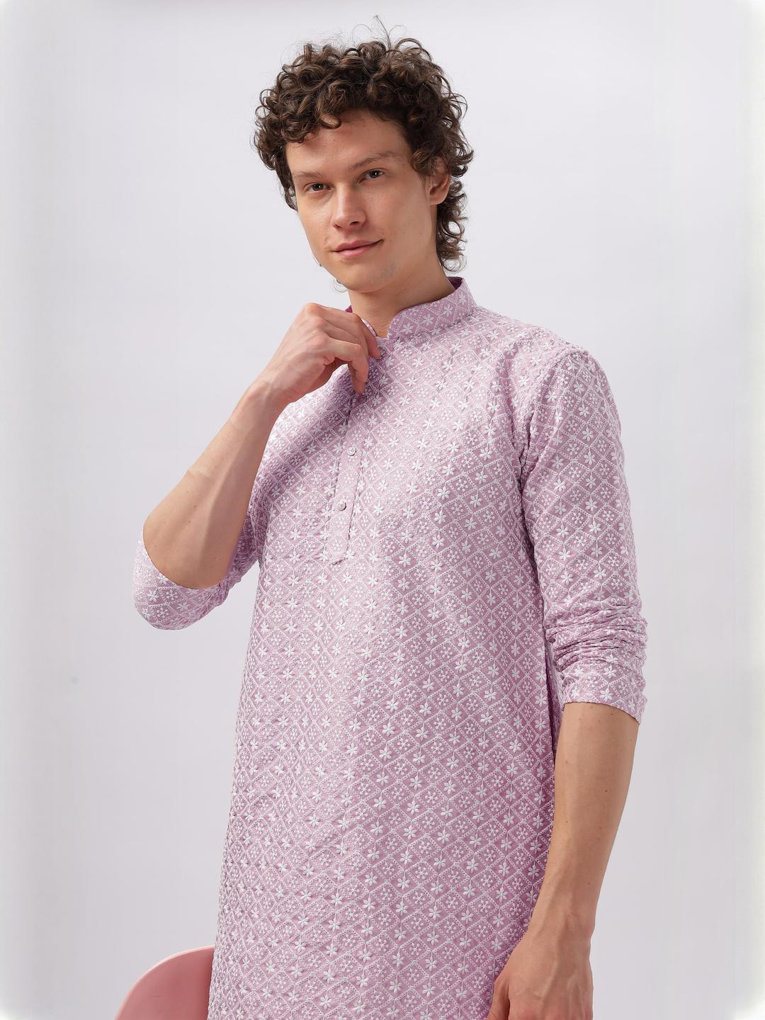Buy Anouk Men Thread Work Kurta - Kurtas for Men 35724176 | Myntra