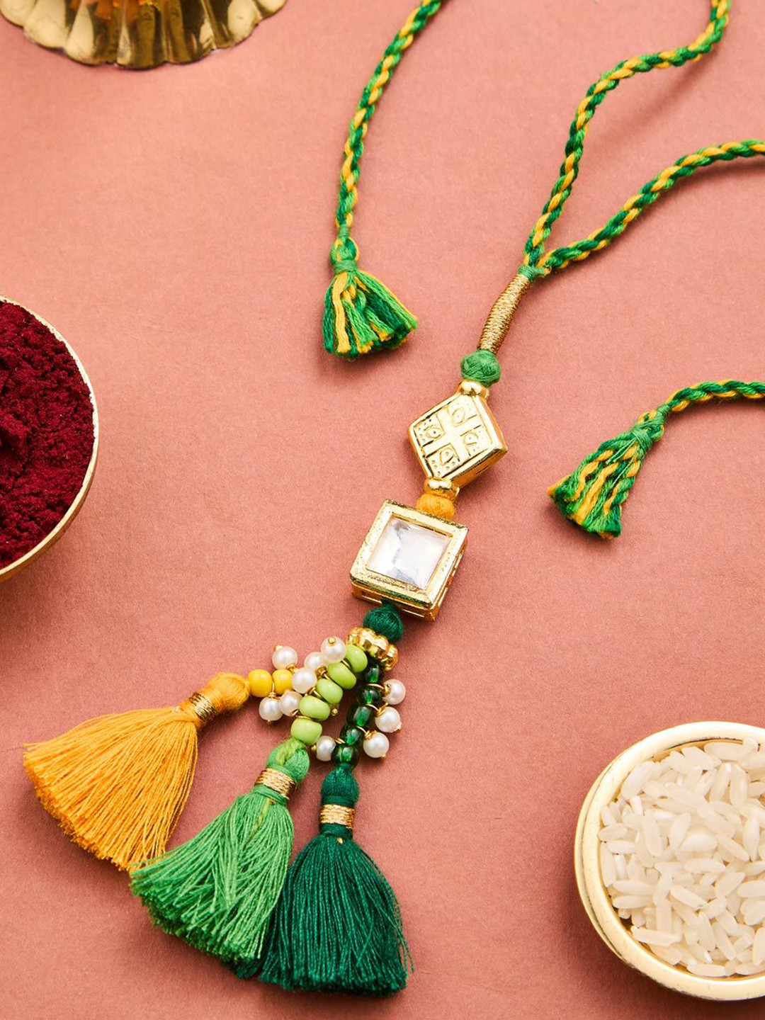 Buy Fabindia Lumba Thread Rakhi - Rakhi for Women 35941487 | Myntra