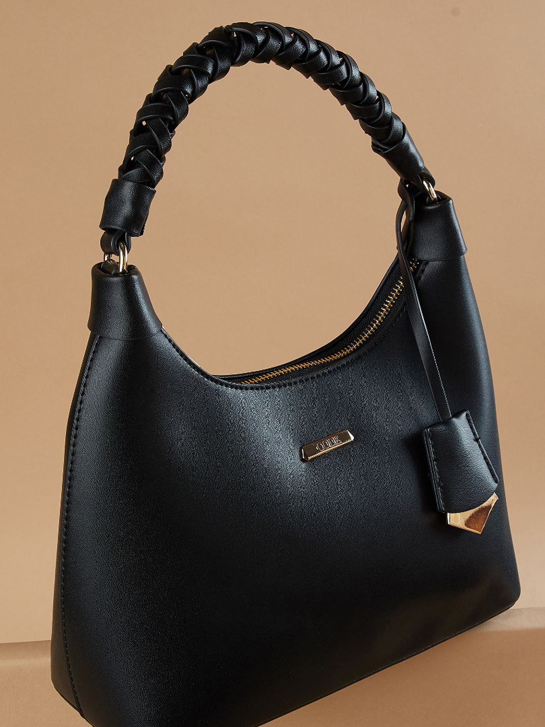 Buy CODE By Lifestyle Structured Shoulder Bag With Tasselled - Handbags ...