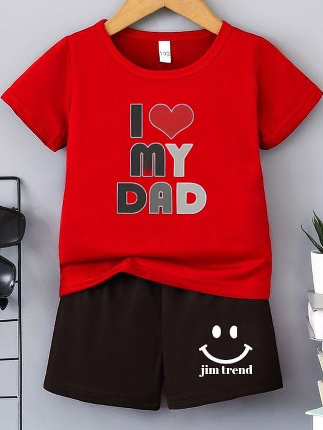 Buy JIM Trend Unisex Red Clothing Set - Clothing Set for Unisex Kids ...