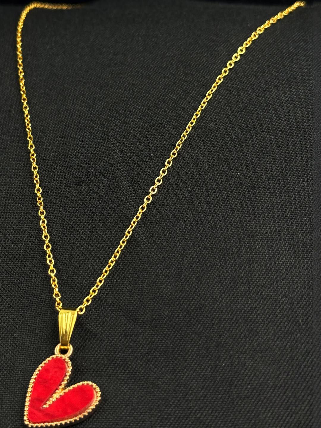 Buy Boghra Sales Women Red Necklace And Chains - Necklace And Chains ...