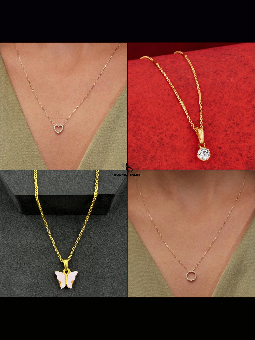 Buy Boghra Sales Women Gold Necklace And Chains - Necklace And Chains ...