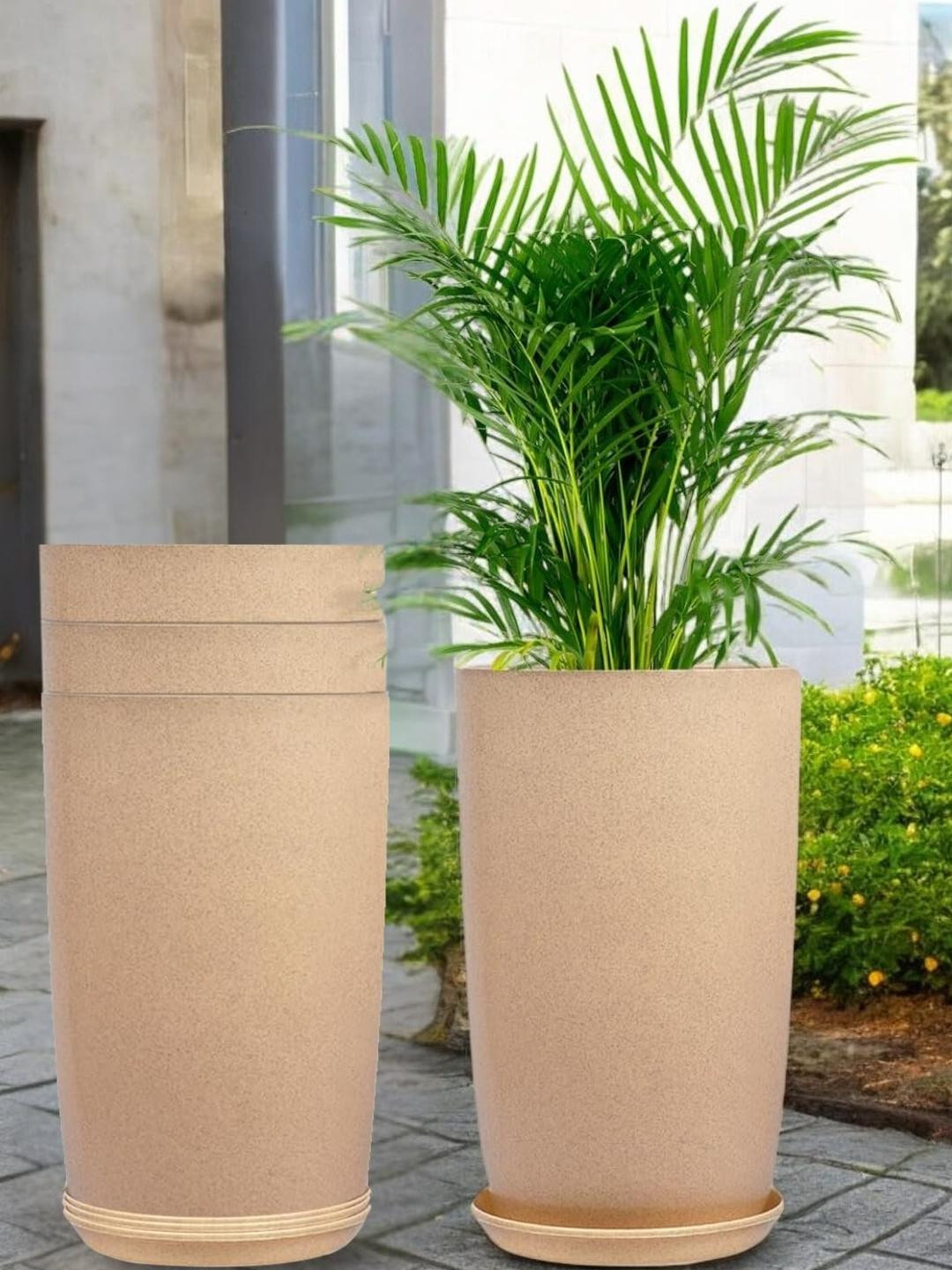 Buy Go Hooked 18 Inch Tower Pots With Saucer Tray Planter - Planters ...