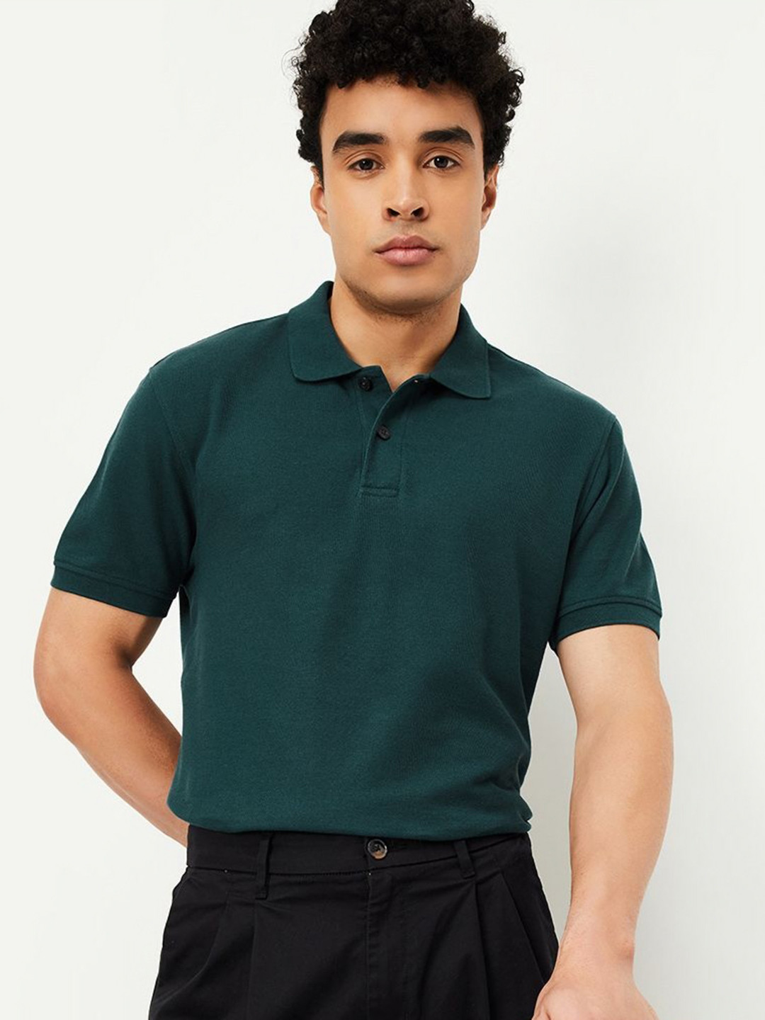 Buy Max Polo Collar Short Sleeves T Shirt - Tshirts for Men 34839509 ...