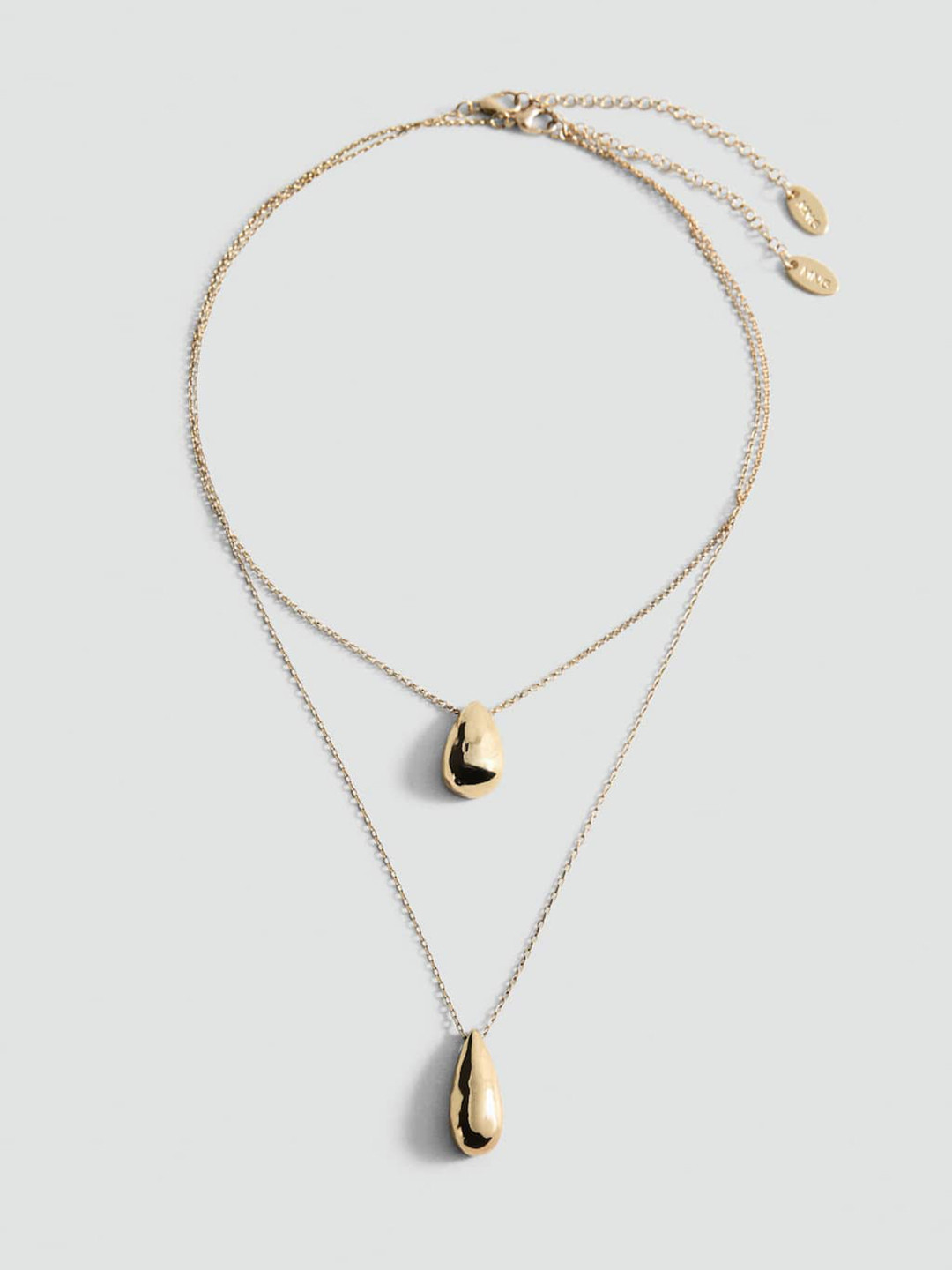 Buy MANGO Minimal Layered Necklace - Necklace And Chains for Women ...