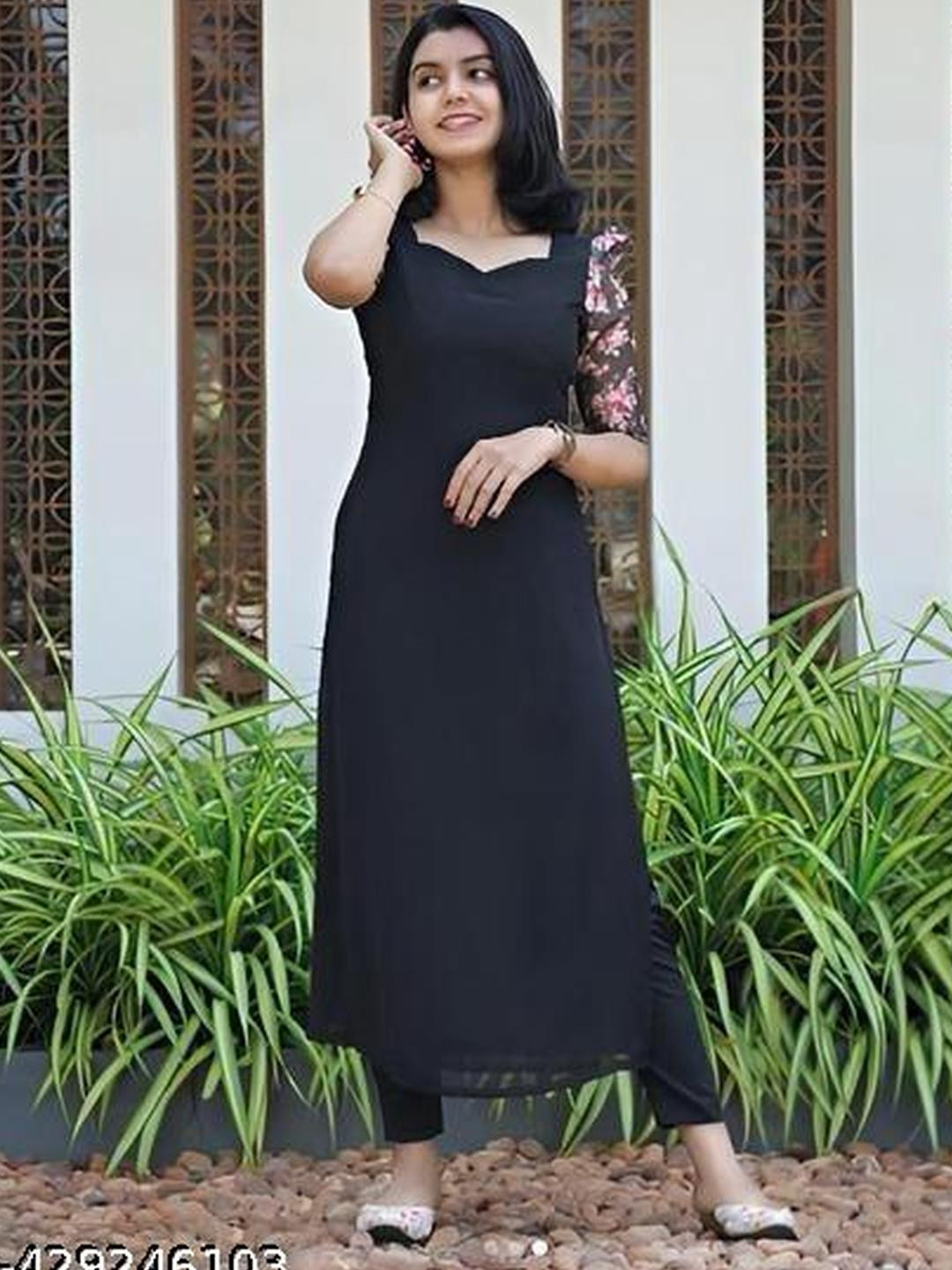 Buy HARRICA Square Neck Kurti - Kurtis for Women 34852291 | Myntra
