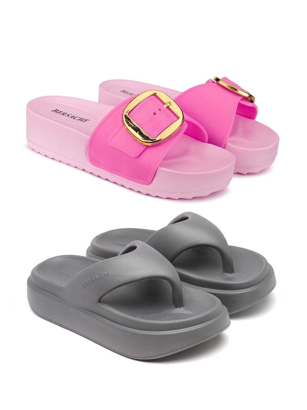 Buy BERSACHE Women Thong Flip Flops & Sliders - Flip Flops for Women ...