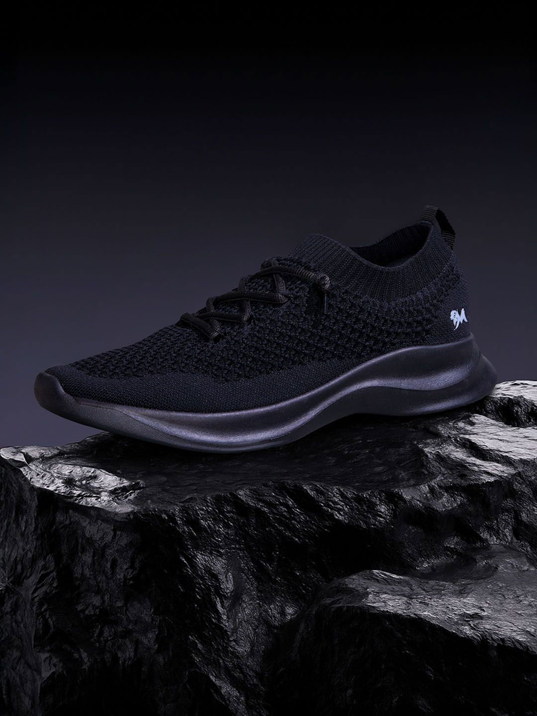 Buy NEEMANS Unisex Neemans Knit Glider Woven Design PU Sneakers ...