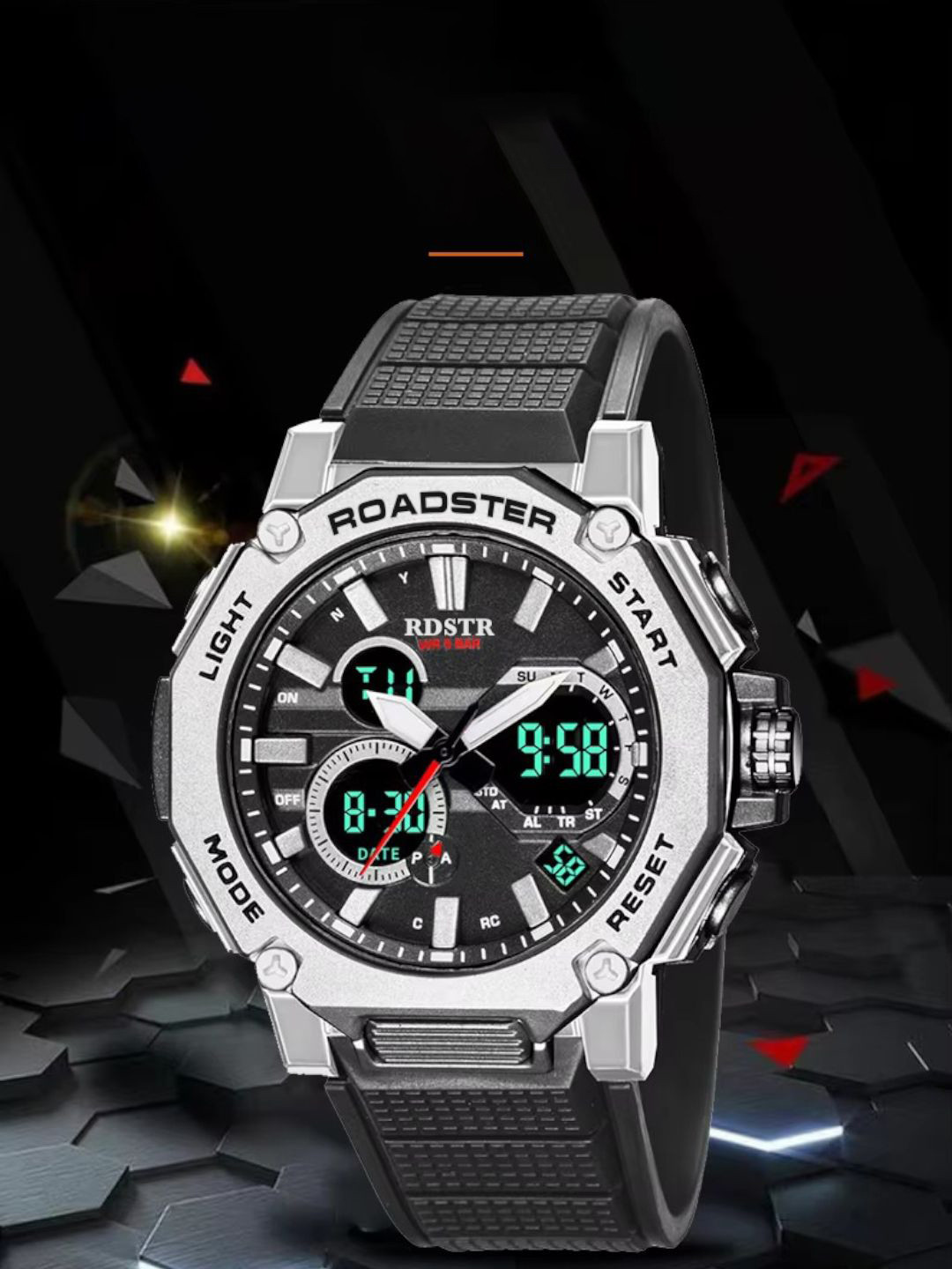 Buy The Roadster Lifestyle Co Men Analogue & Digital Watches RDSTR 8047 ...