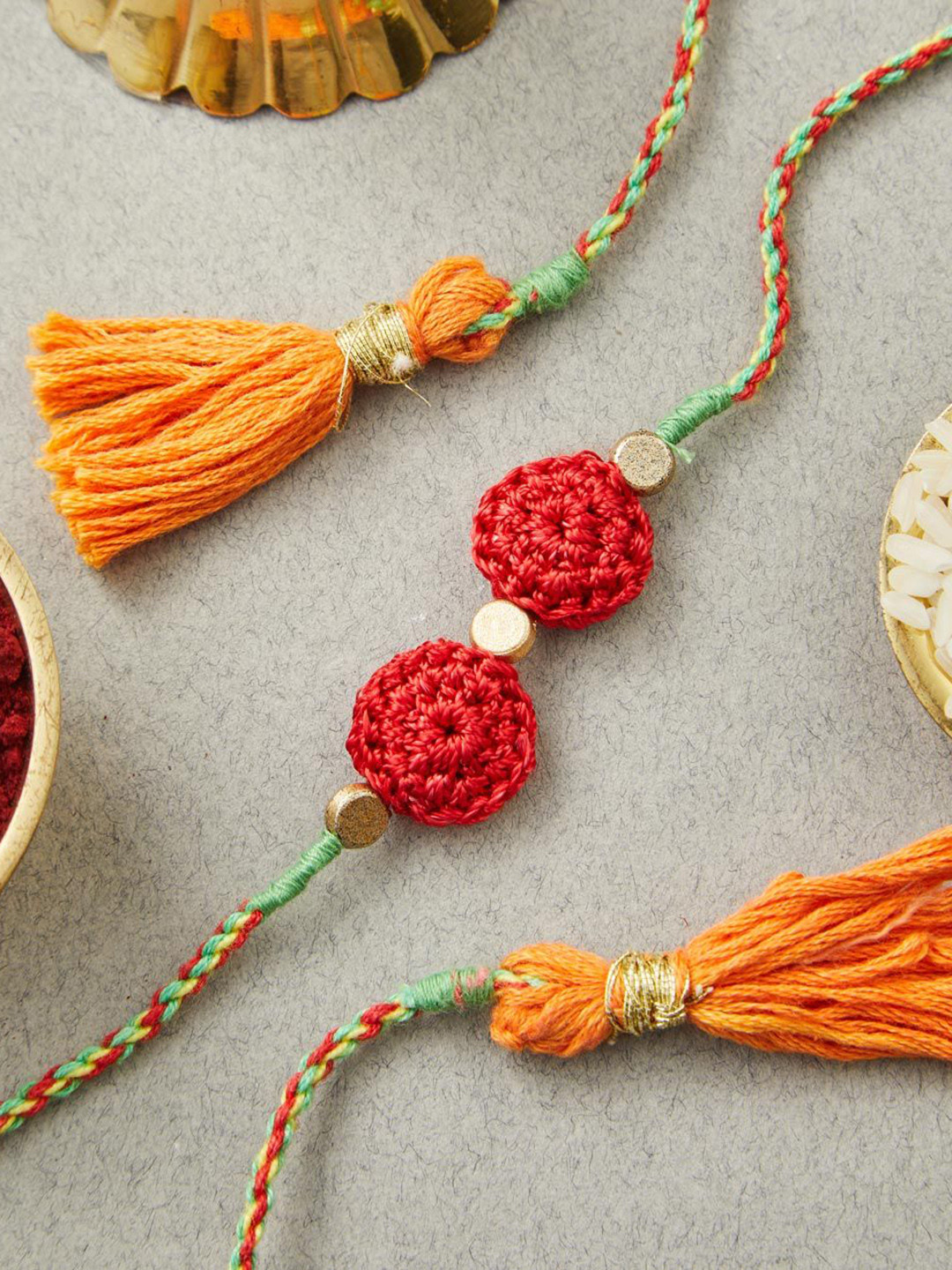 Buy Fabindia Cotton Thread Rakhi - Rakhi for Women 34978816 | Myntra