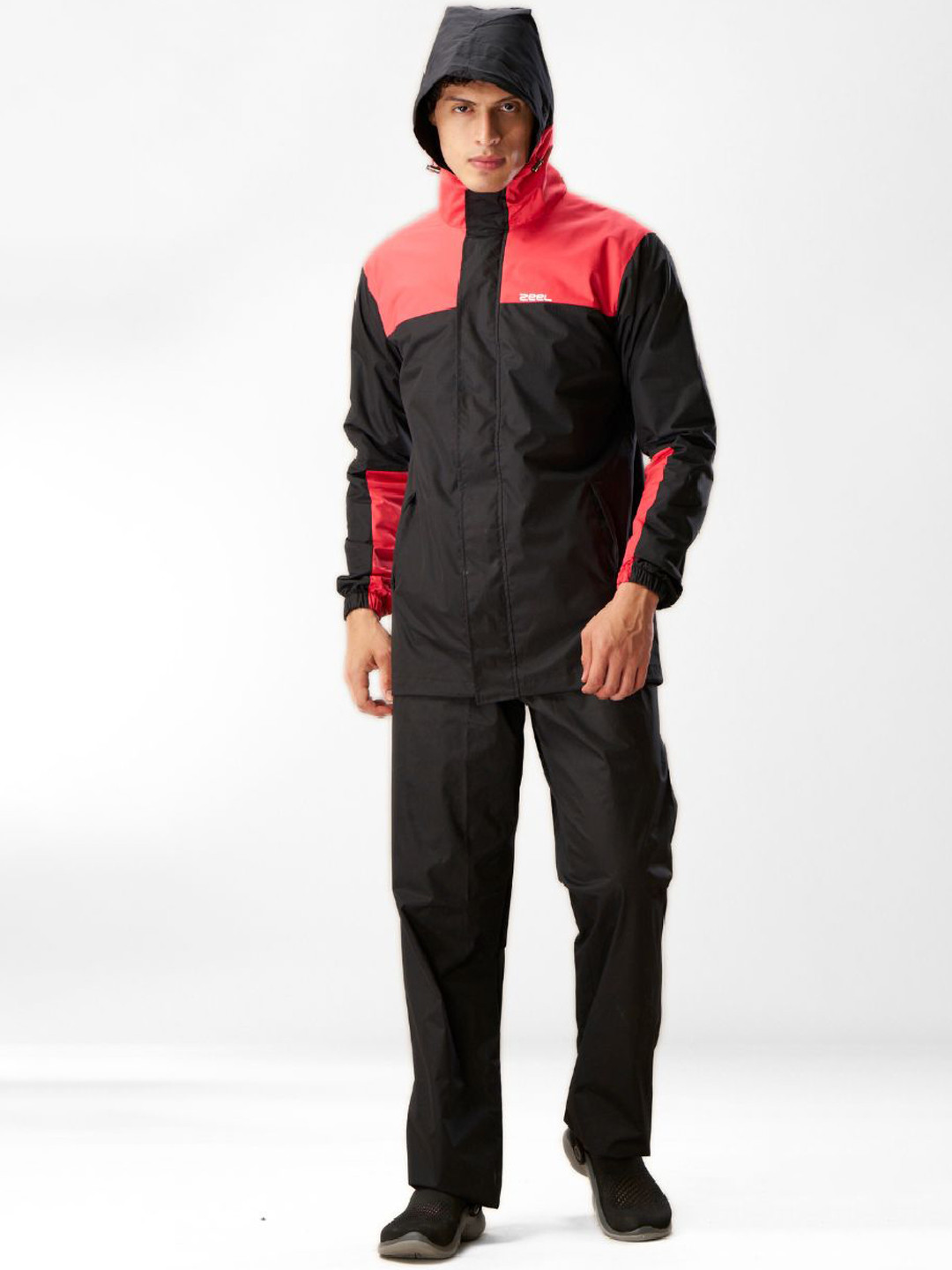 Buy Zeel Hooded Waterproof Rain Jacket - Rain Jacket for Men 35038427 ...