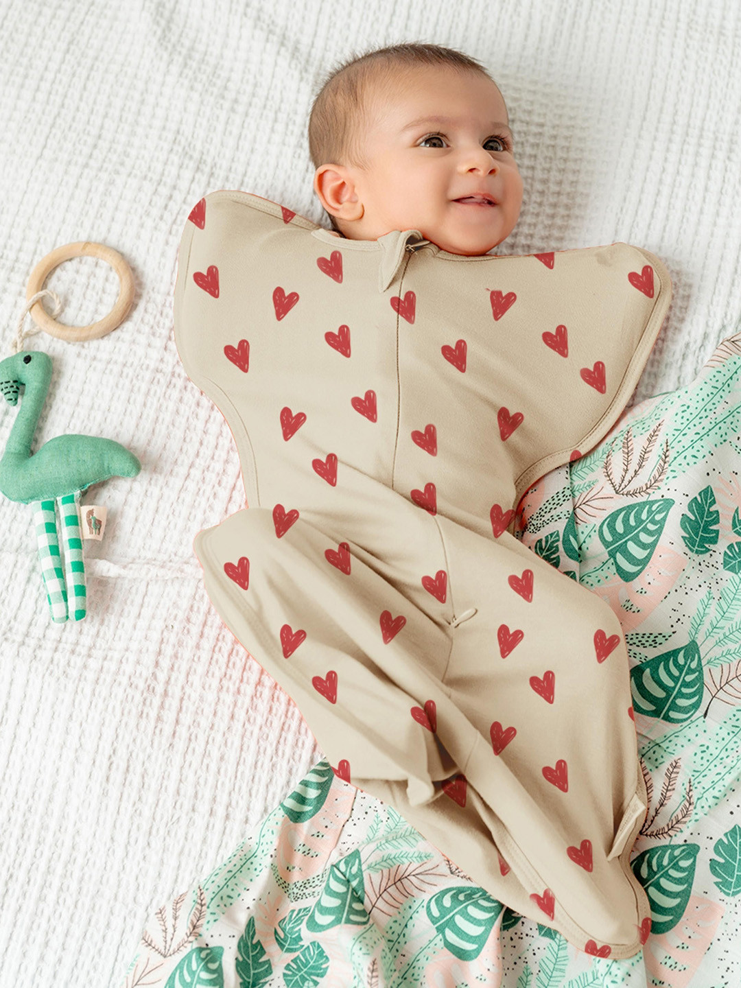 Buy Cocoon Care Infants Printed Bamboo Cotton Swaddle Out Sleep Pod ...