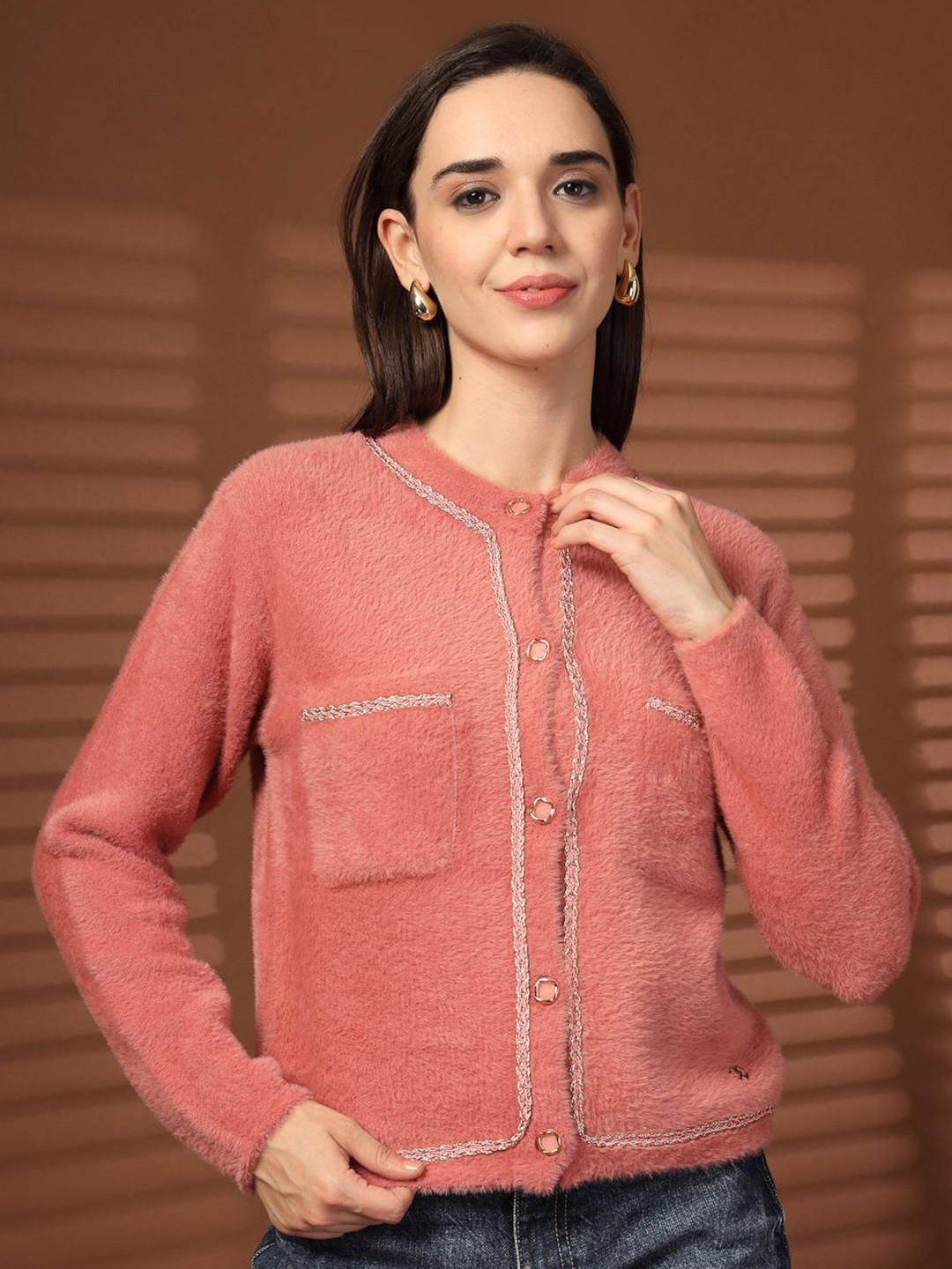 Buy Juelle Women Woollen Cardigan - Sweaters for Women 35126494 | Myntra