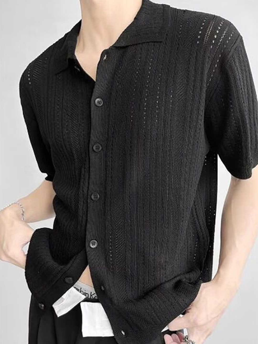 Buy StyleCast X Revolte Textured Casual Shirt - Shirts for Men 35117627 ...