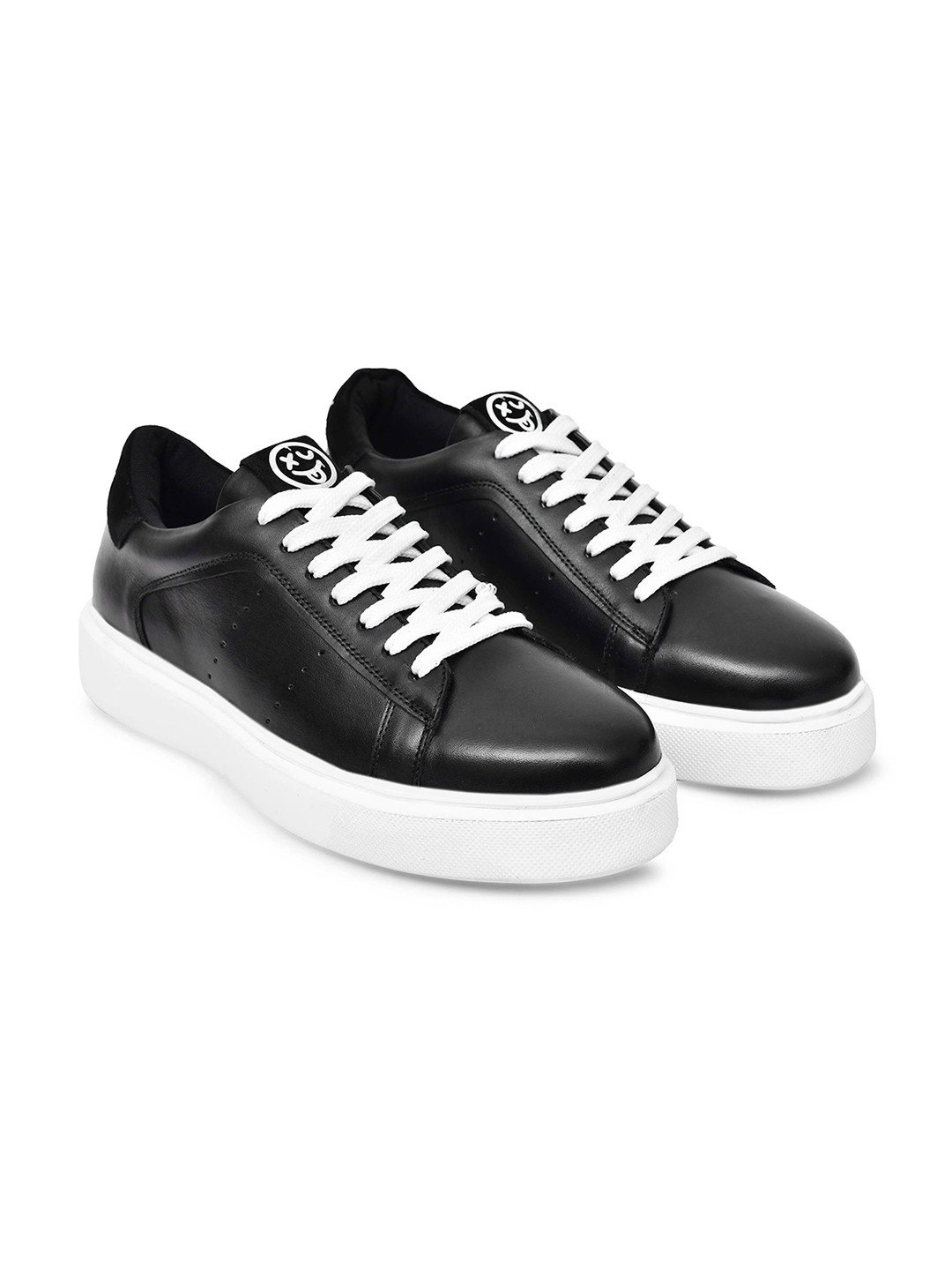 Buy Mccoy Men Leather Round Toe Lace Ups Sneakers - Casual Shoes for ...