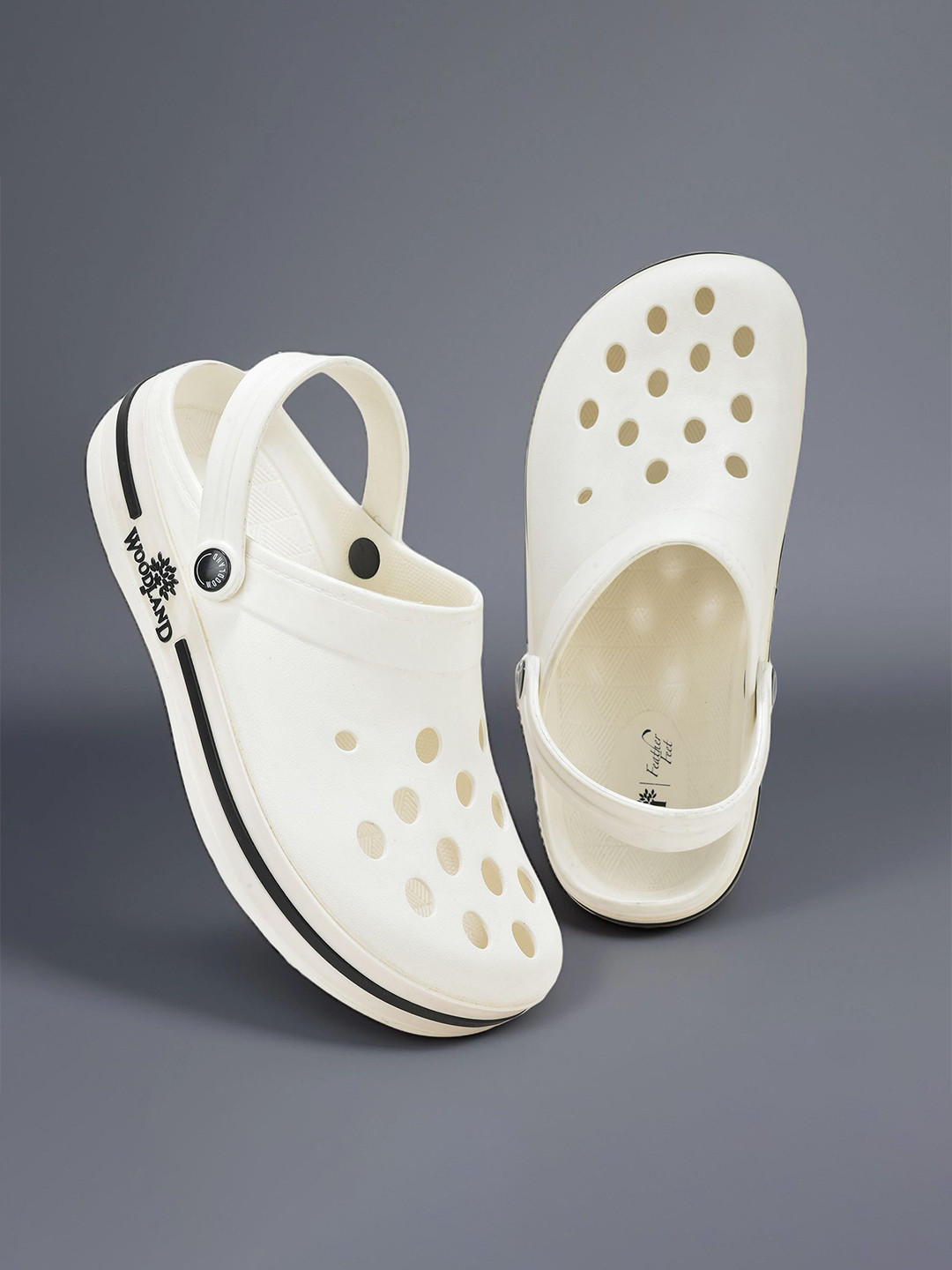 Buy Woodland Men Core PU Clogs - Flip Flops for Men 35201962 | Myntra