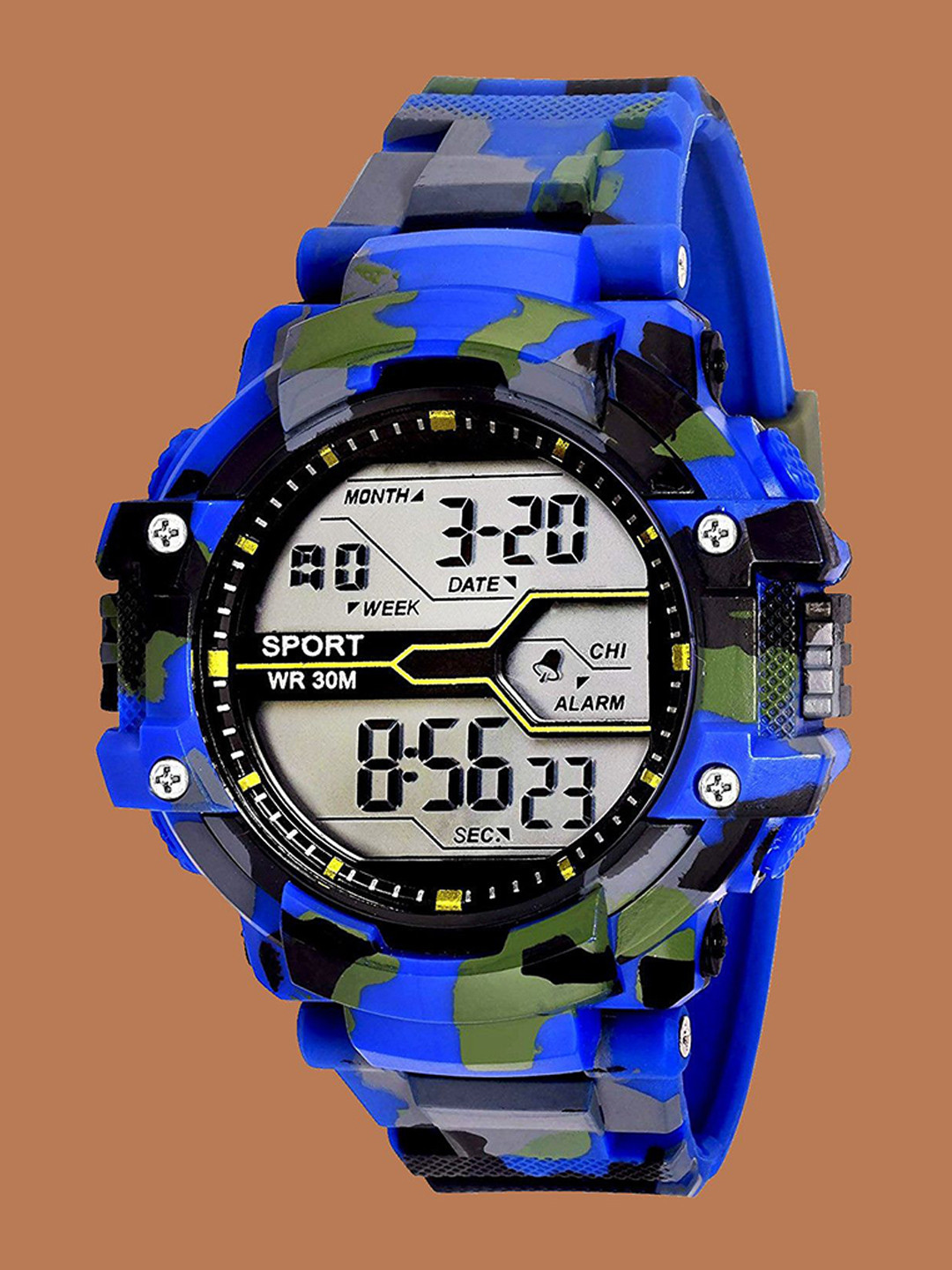 Buy TARIDO Men Digital Watch Digi_Grey_223 - Watches for Men 35225868 ...