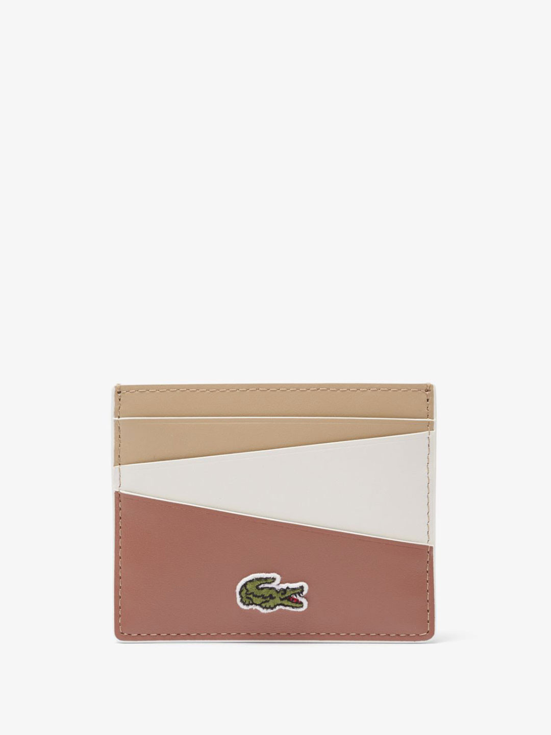 Buy Lacoste Men Animal Leather Card Holder With SIM Card Holder ...