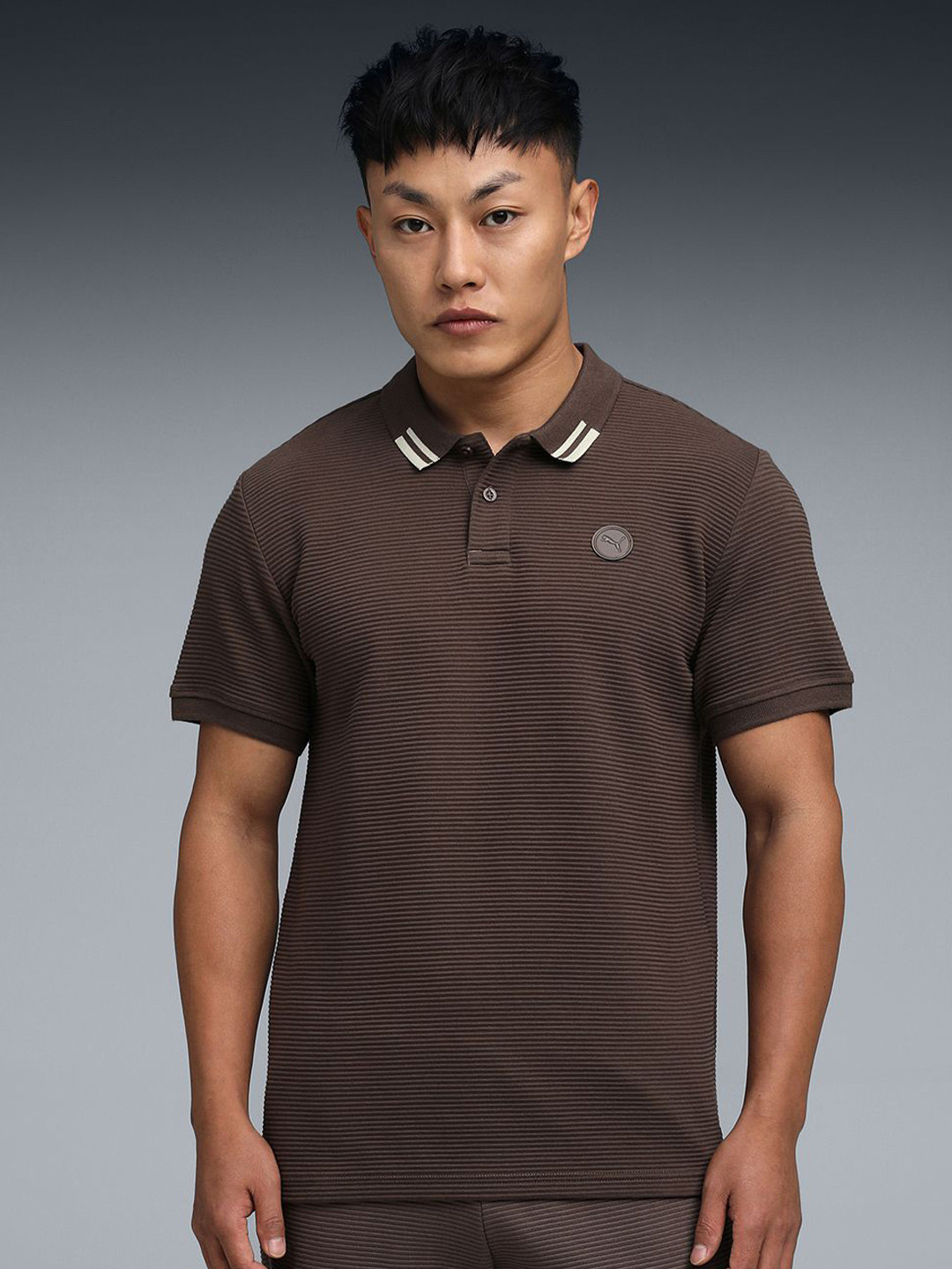 Buy Puma Wardrobe Ess Ottoman Men Polo - Tshirts for Men 34807555 | Myntra