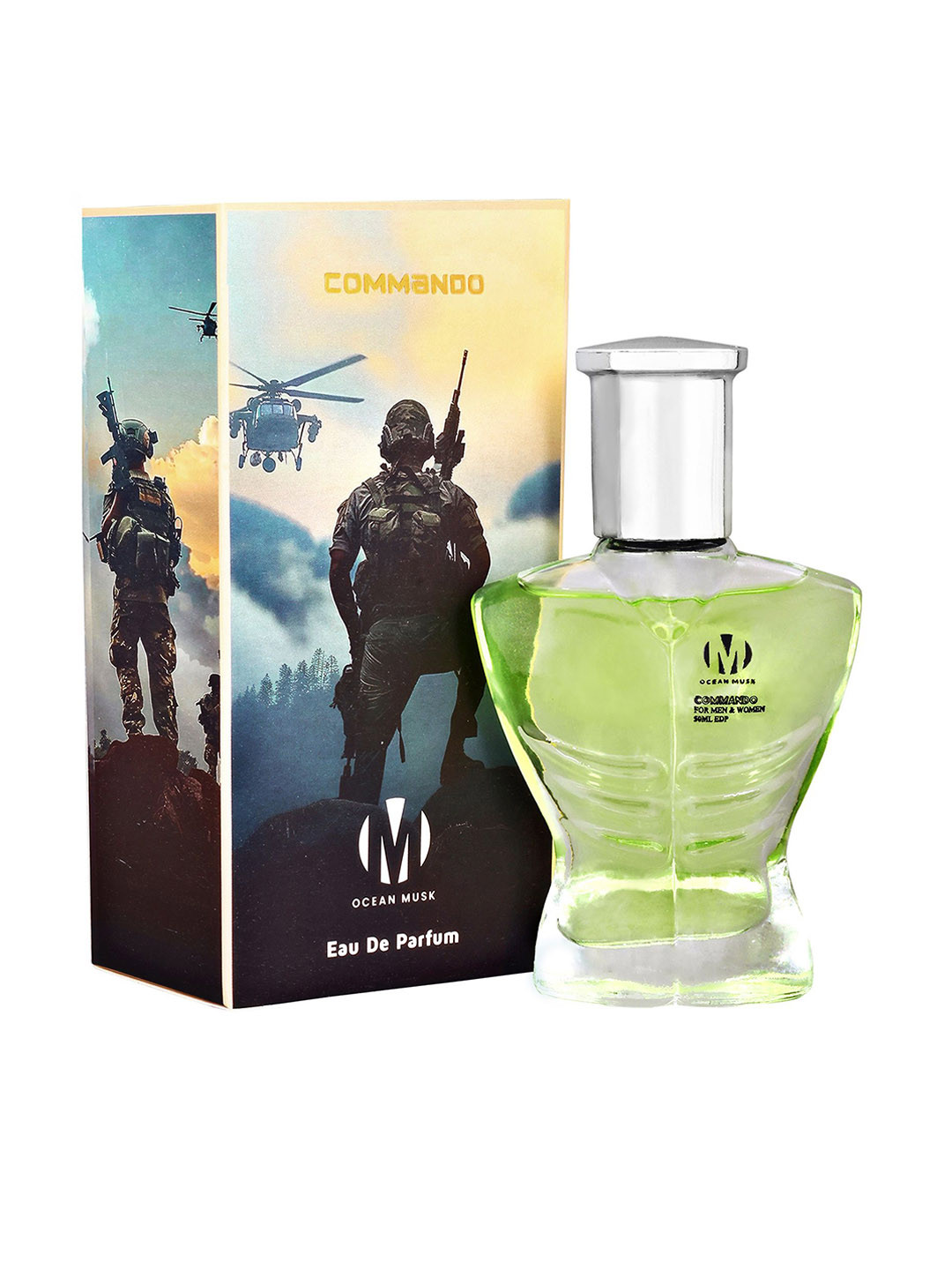Buy Ocean Musk Commando Long Lasting Eau De Parfum 50 Ml - Perfume for ...