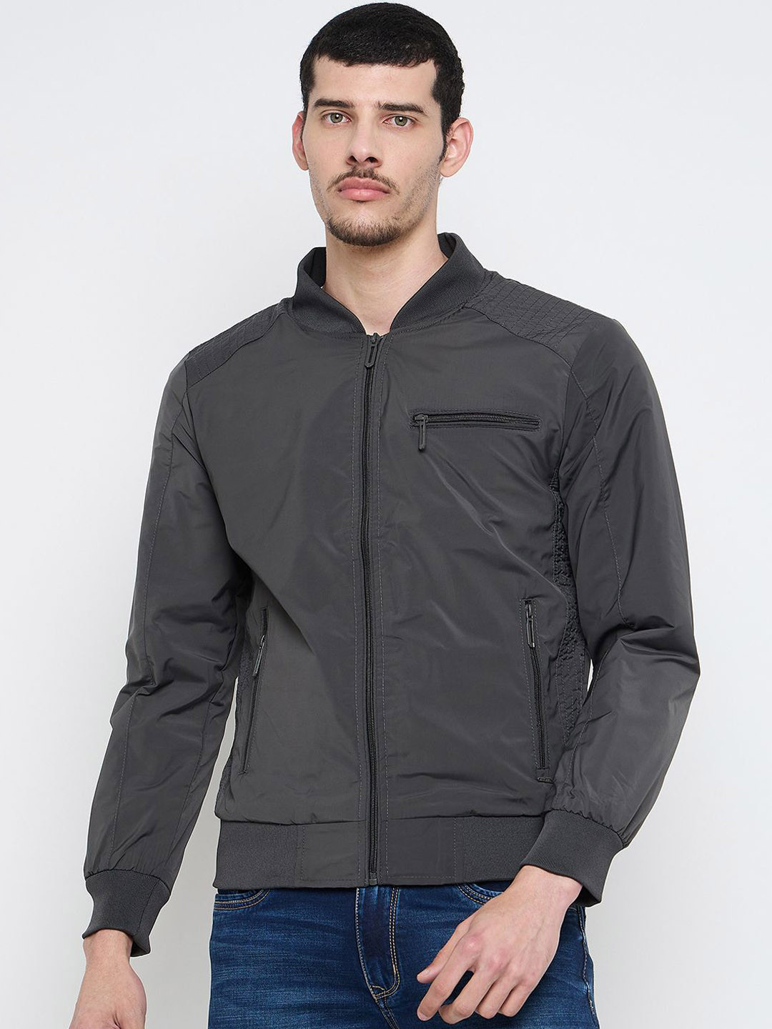 Buy Duke Men Longline Bomber Jacket - Jackets for Men 33139795 | Myntra