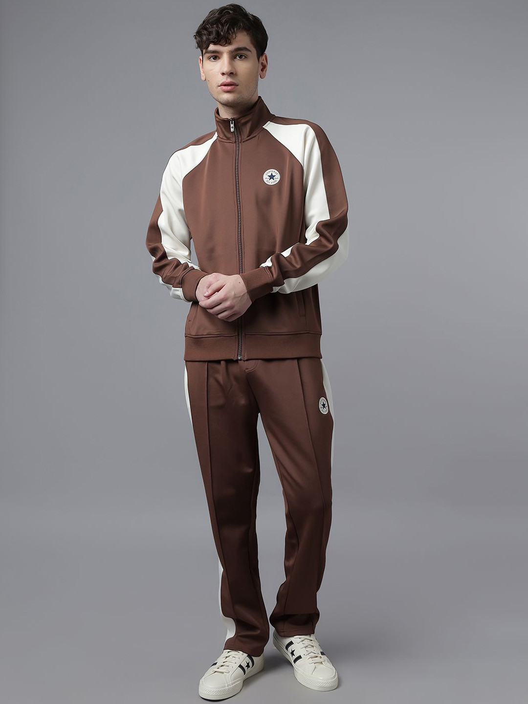 Buy Converse Men Lightweight Outdoor Sporty Jacket With Embroidered ...