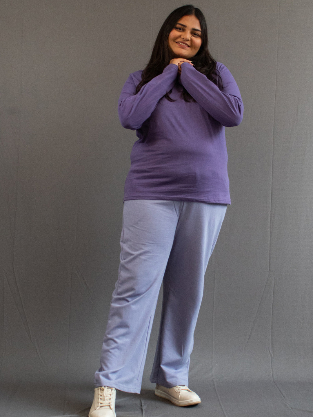Buy GlamZei Women 100% Cotton All Day Relaxed Fit Track Pants - Track ...