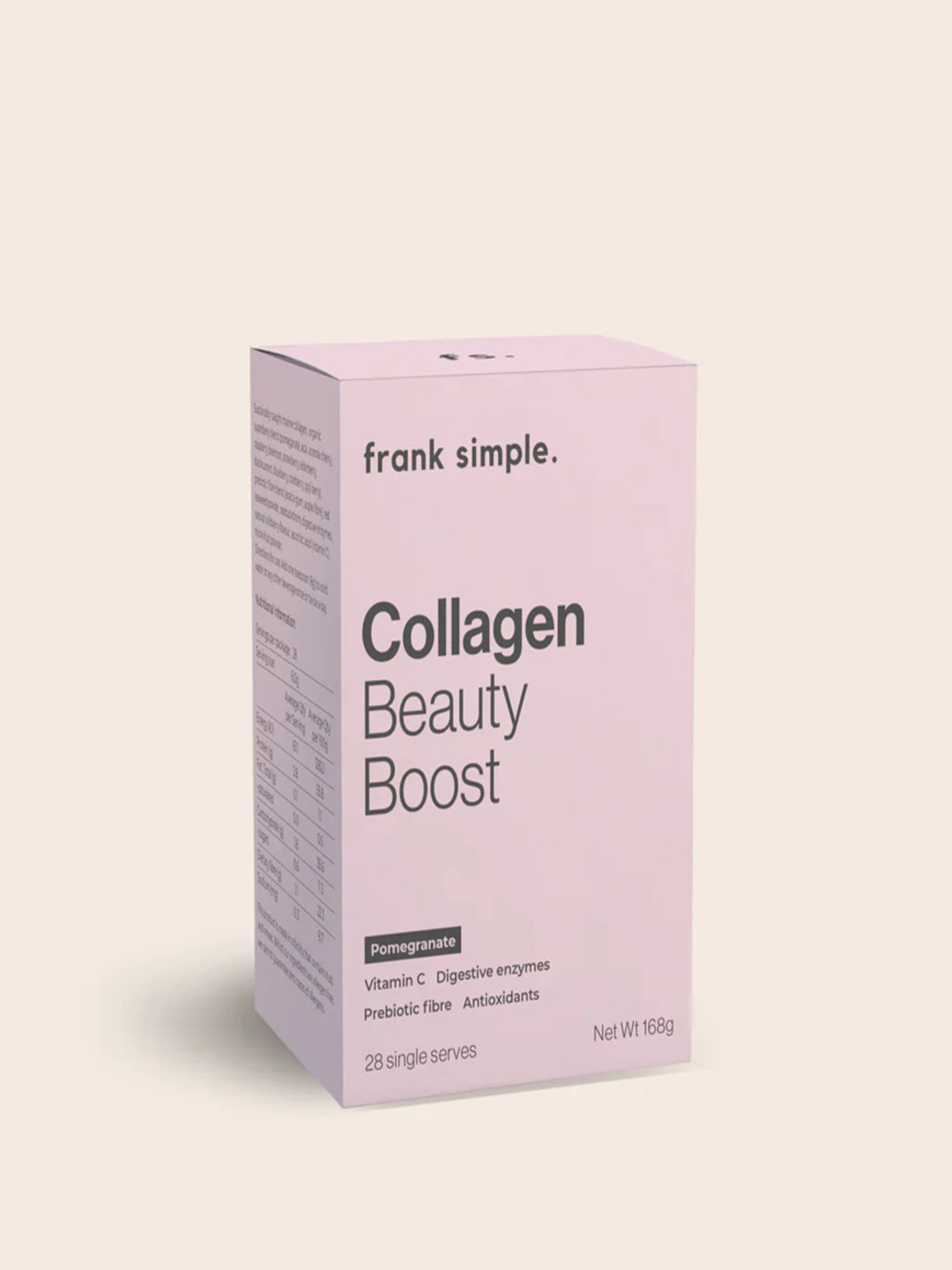 Buy Frank Simple. Collagen Beauty Boost Sachets Pomegranate 28 Sachets ...