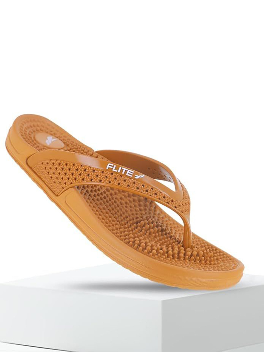 Buy FLITE Women Textured Open Toe Flip Flops With Laser Cuts - Flip ...