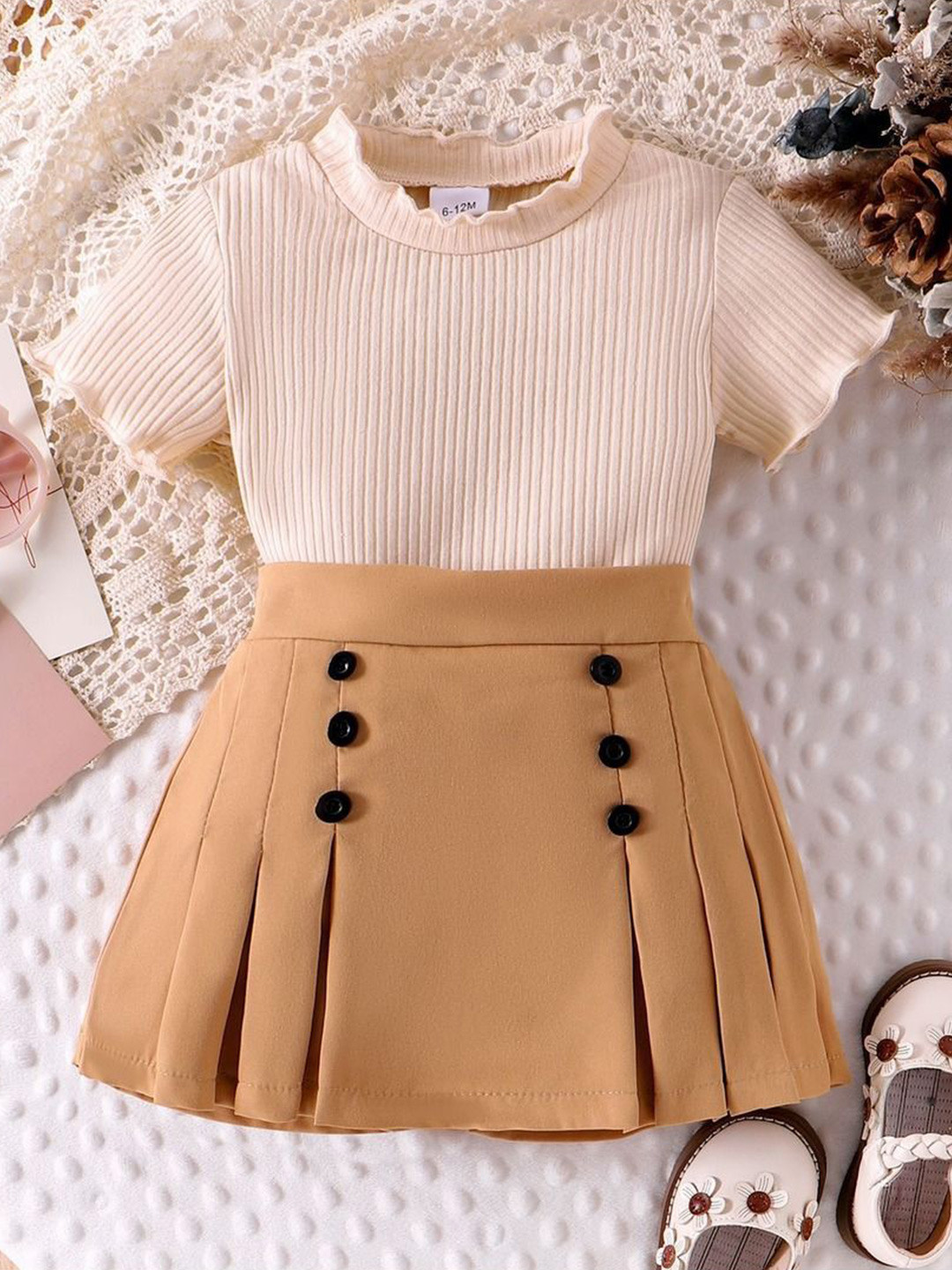 Buy Xsole Girls T Shirt Skirt With Clothing Set - Clothing Set for ...