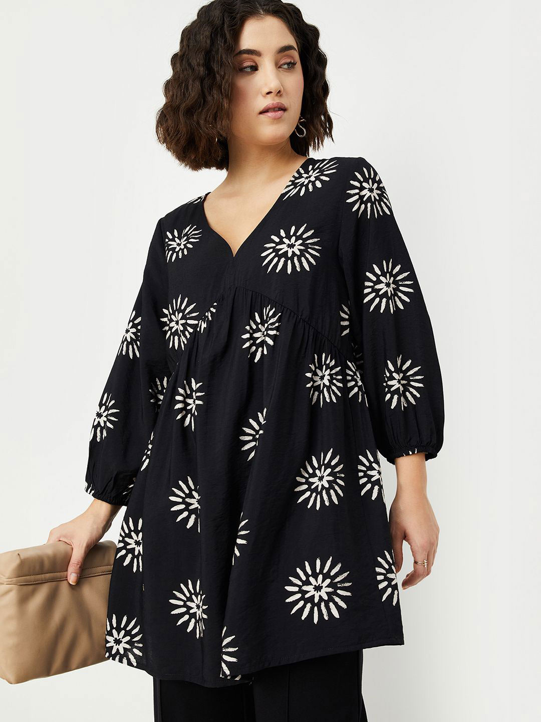 Buy Max Printed Ethnic Tunic - Tunics for Women 33248328 | Myntra