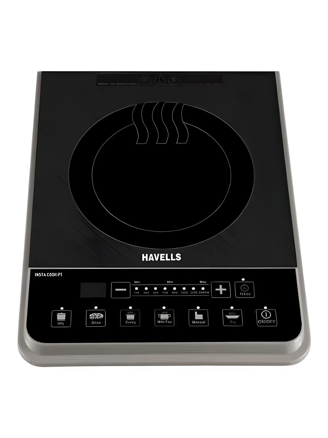 Buy Havells Insta Cooktop QT Black Stainless Steel 1200W Induction ...