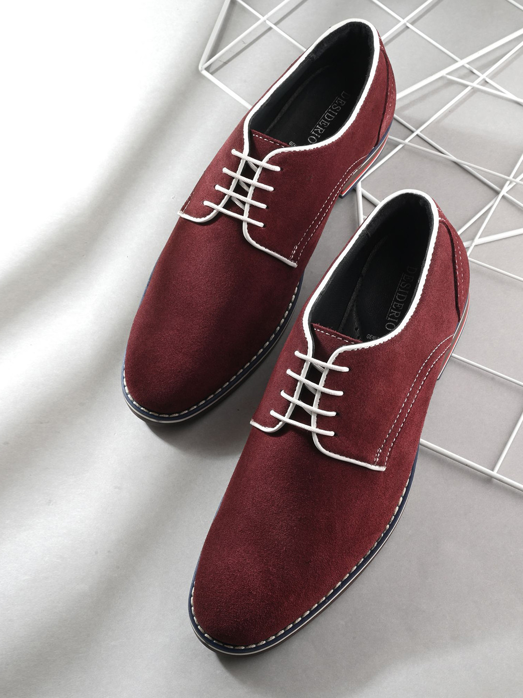 Buy DESIDERIO Men Leather Flatforms - Casual Shoes for Men 33000177 ...
