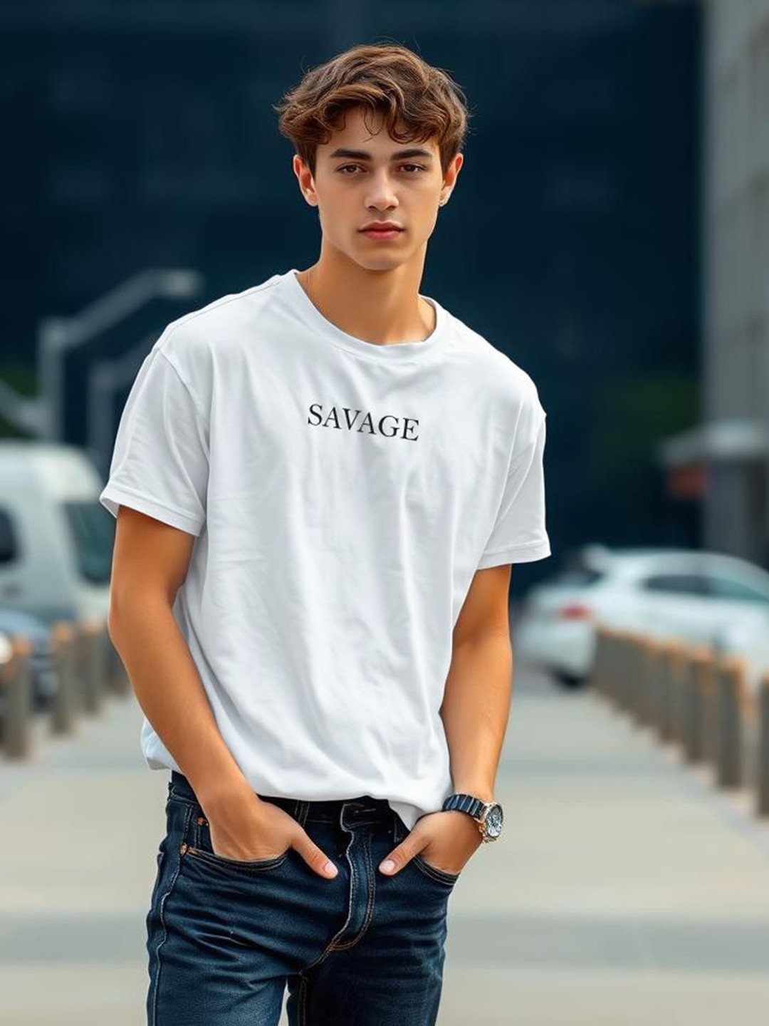 Buy TOGS & TERRE Men Typography Printed Organic Cotton T Shirt ...