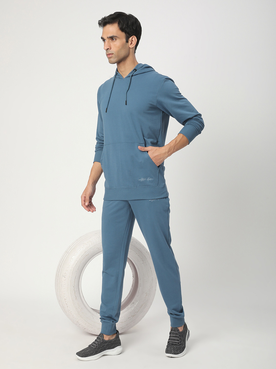 Buy Stitch Hub Men Loop Knit Joggers - Track Pants for Men 33262745 | Myntra