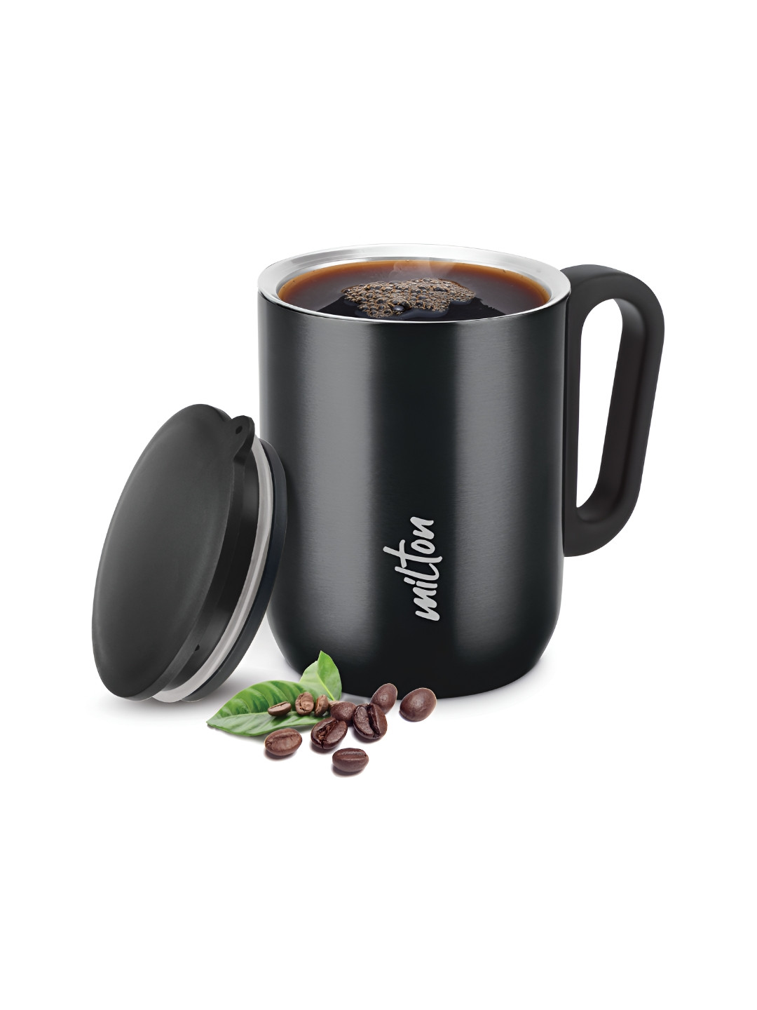 Buy Milton Erin Black 250 Double Walled Inner Stainless Steel Coffee ...
