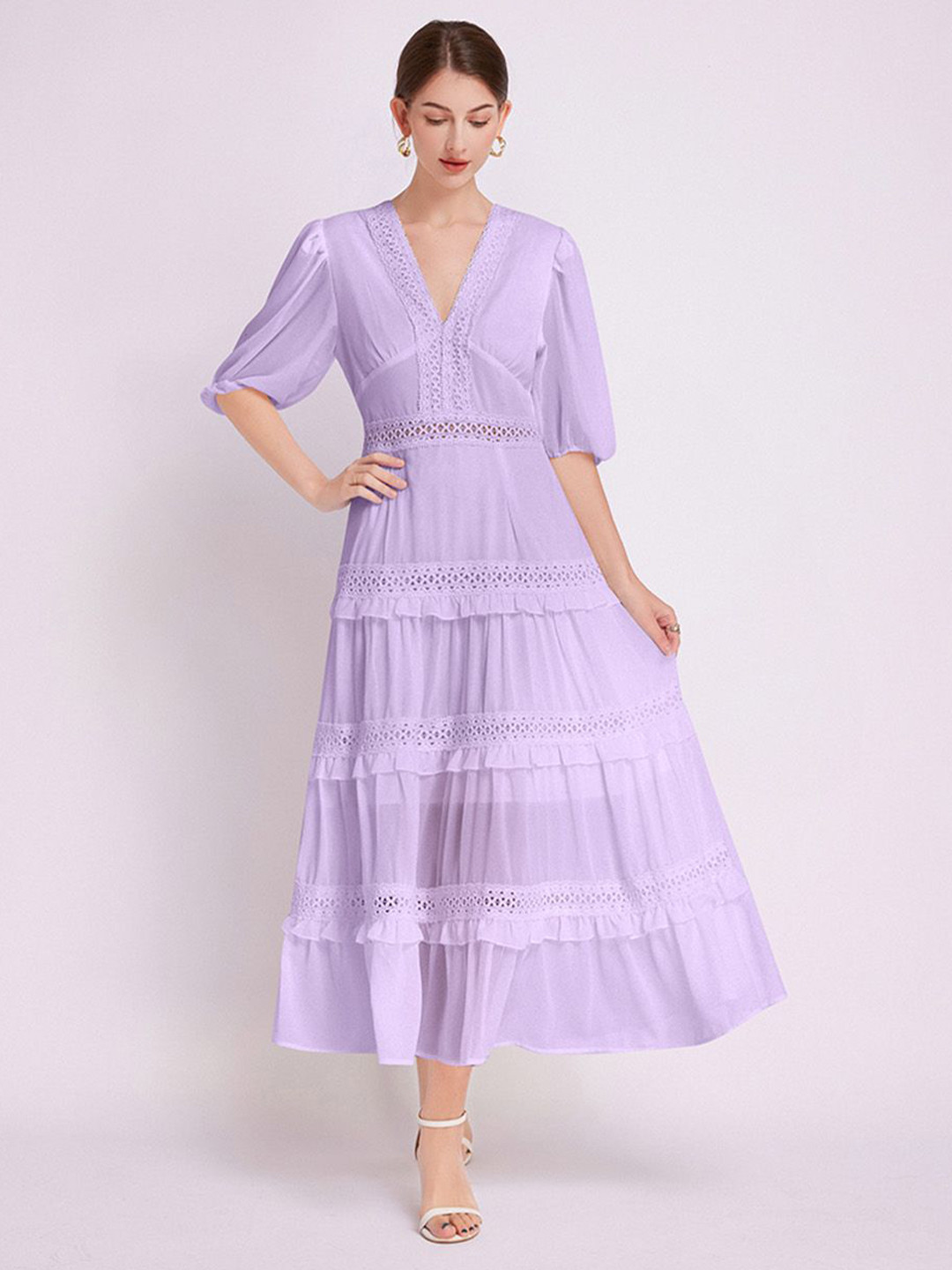 Buy JC Collection Fit & Flare Midi Dress - Dresses for Women 33269960 ...