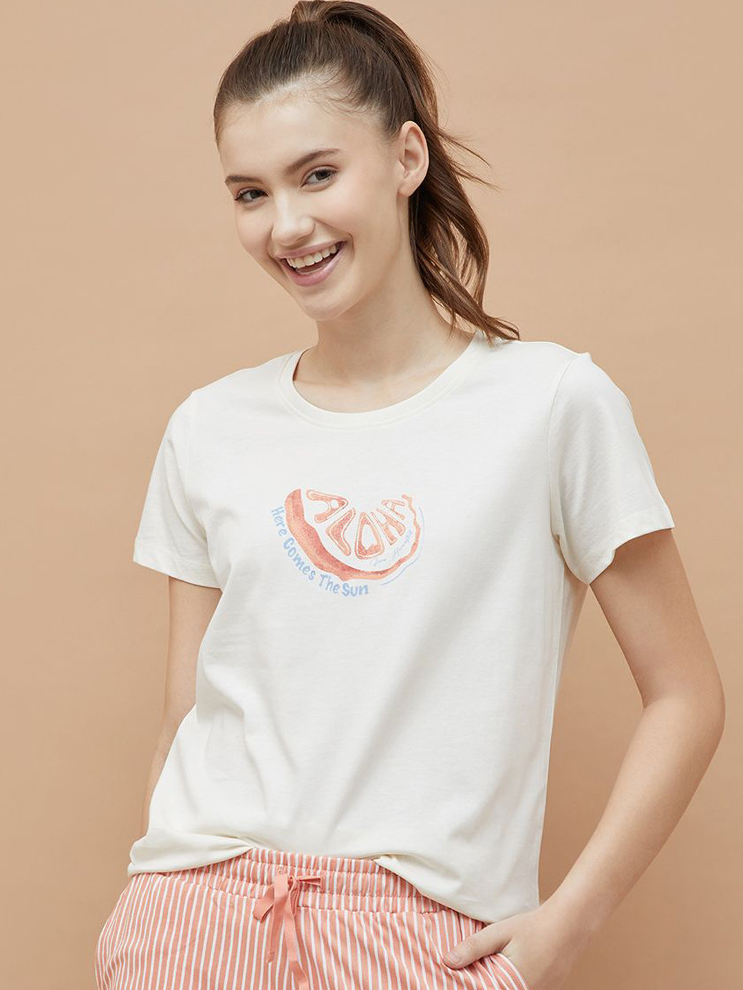 Buy Ginger By Lifestyle Women Printed Night Suit - Night Suits for ...