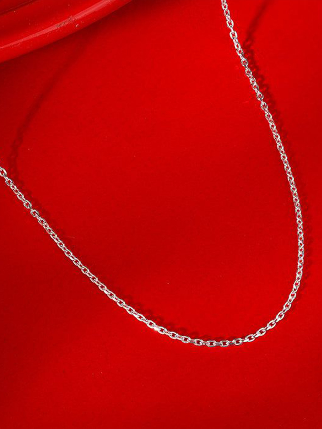 Buy GIVA Silver Silver Plated Chain - Necklace And Chains for Women ...