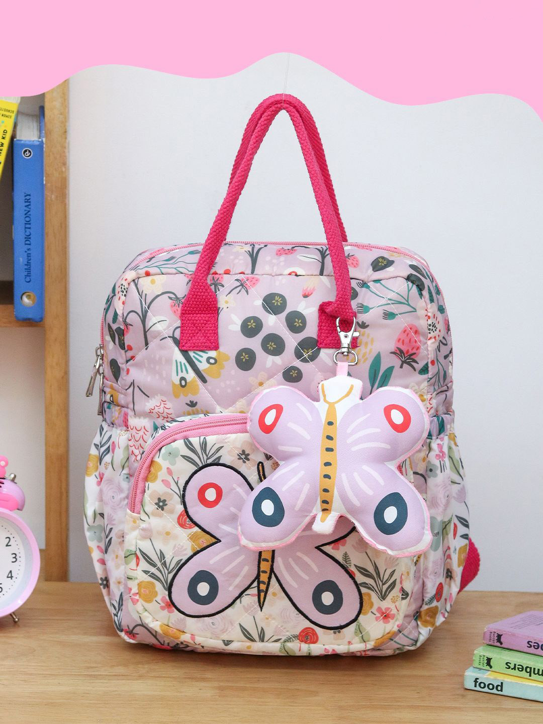 Buy ROSADA Kids Lilac Garden Box Backpack - Backpacks for Unisex Kids ...