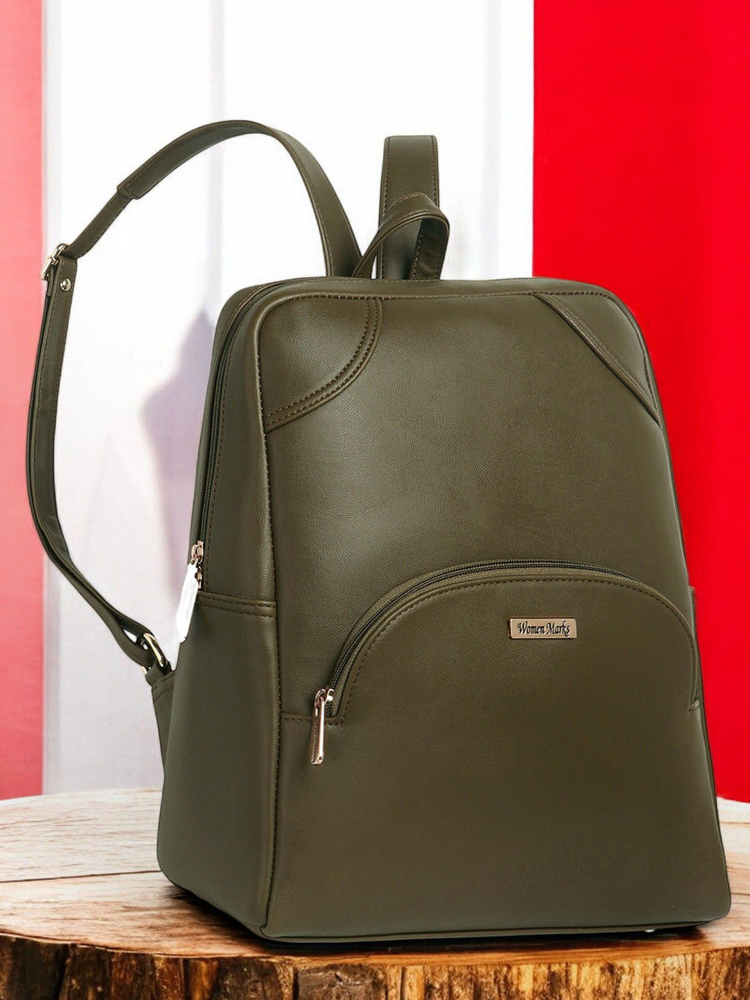 Buy WOMEN MARKS Women Textured Backpack - Backpacks for Women 33303562 ...