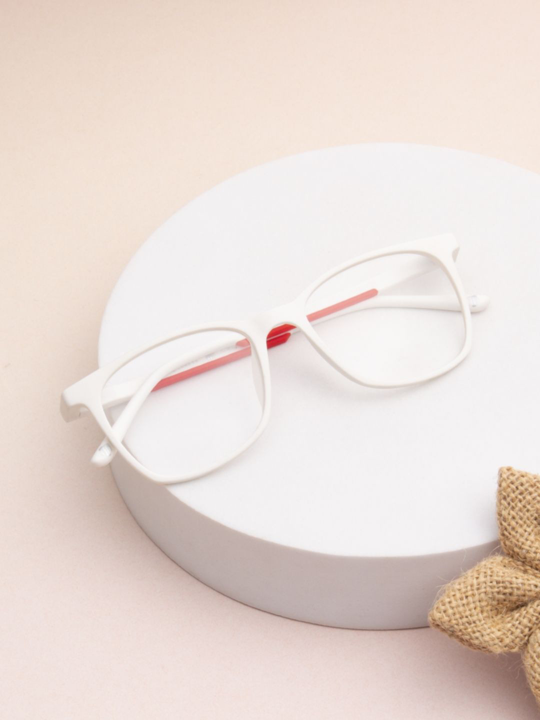 Buy Ted Smith Unisex White Full Rim Wayfarer Frames - Frames for Unisex 33338773 | Myntra