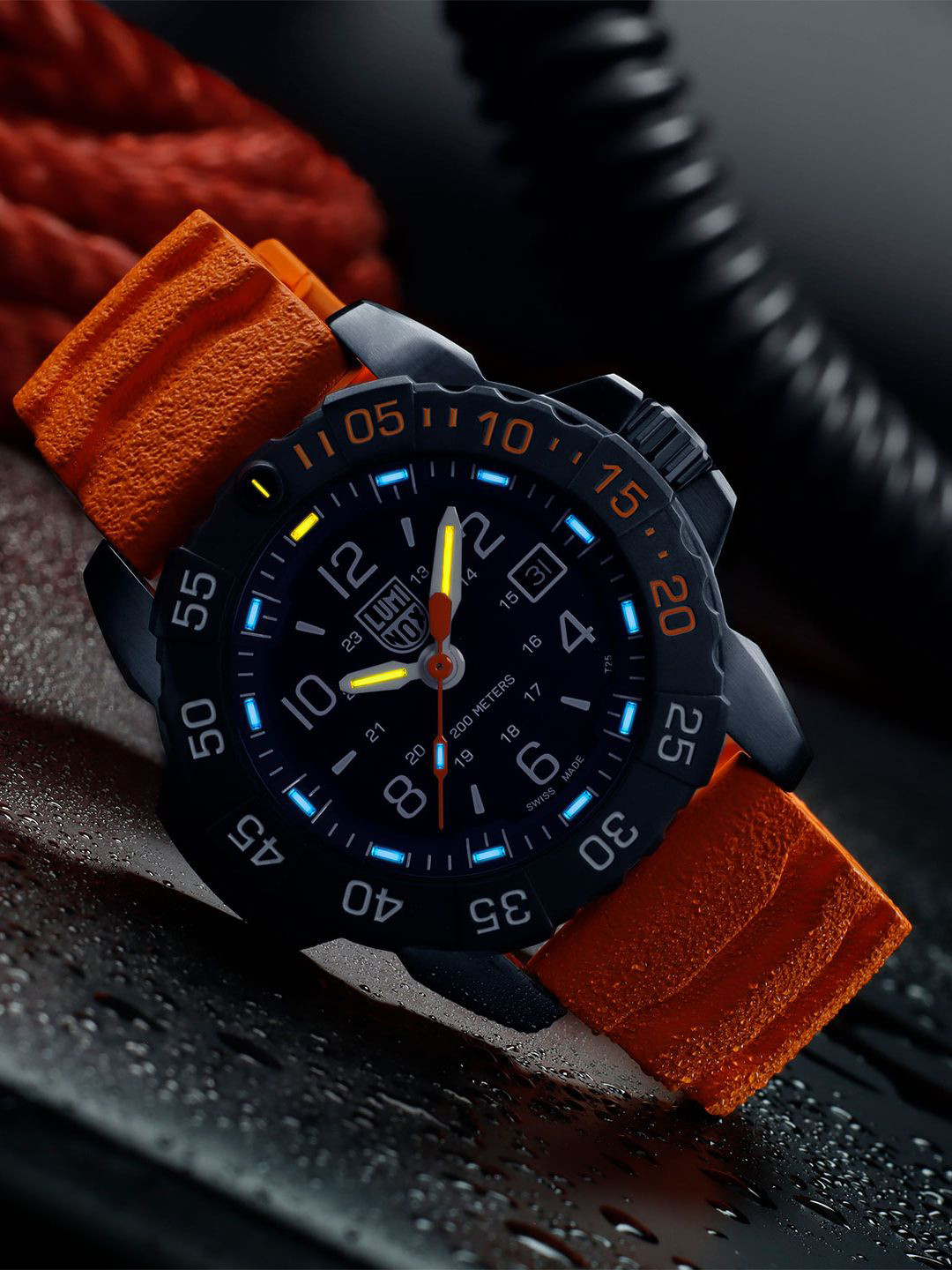 Buy Luminox Men Round Dial & Straps Analogue Multi Function Watch XS ...