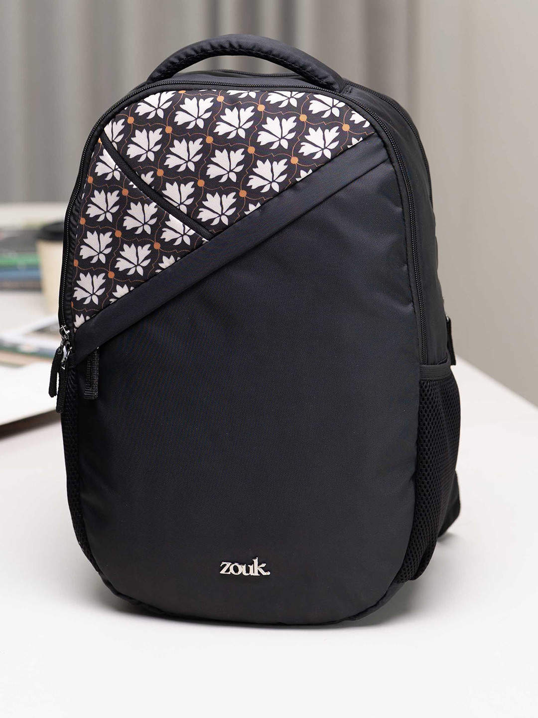 Buy ZOUK Taaran Unisex Leather Bidri Kaiser Backpack With Compression Straps - Backpacks for ...