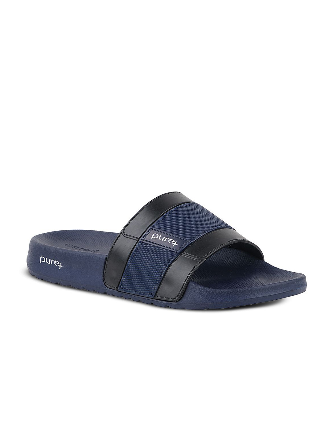 Buy WELCOME Men Colourblocked Sliders Grip & Bounce With 40% Less ...