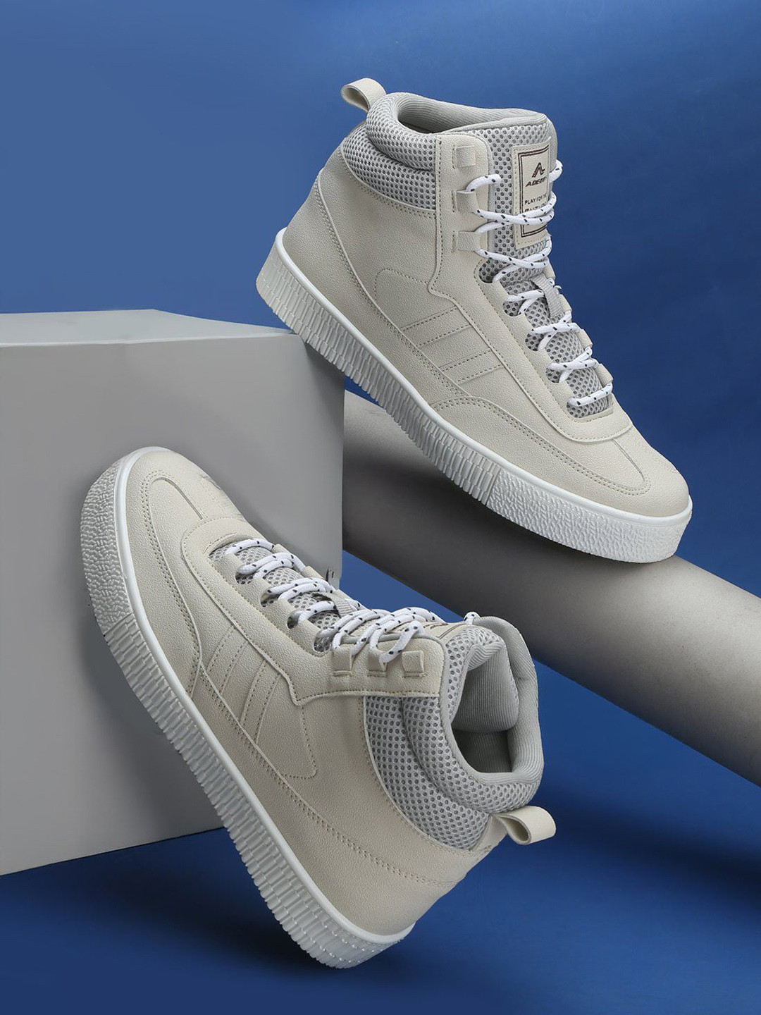 Buy Adeboy Men PU Sneakers - Casual Shoes for Men 33343784 | Myntra