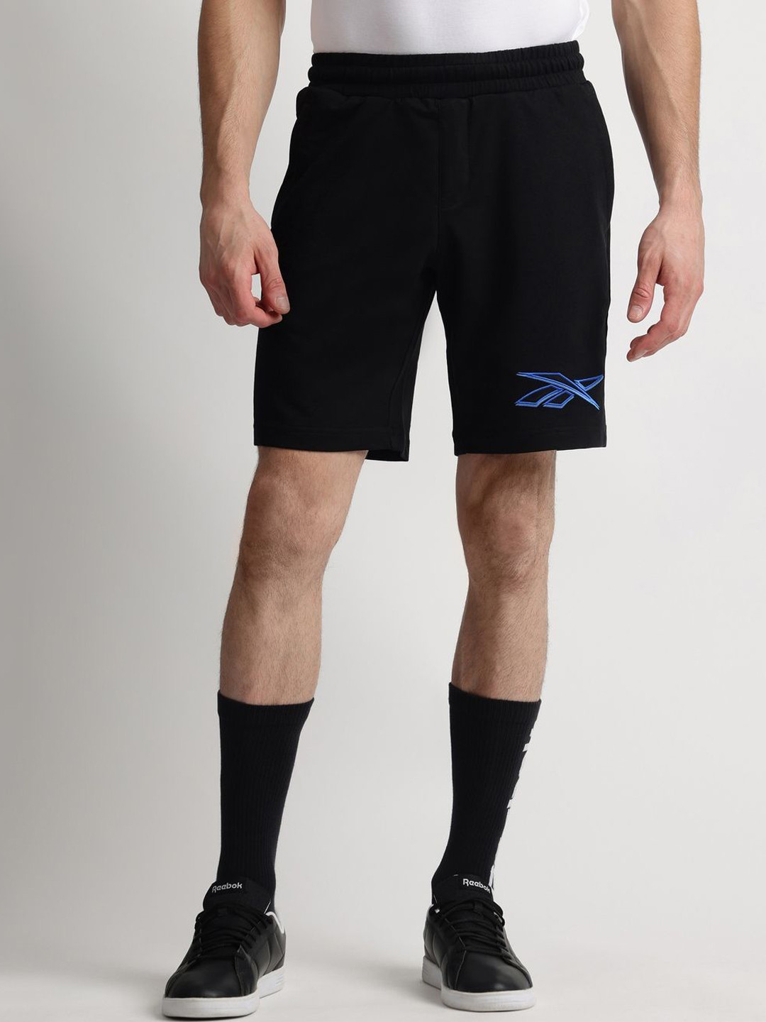 Buy Reebok Men Mid Rise Loose Fit Knee Length Shorts - Shorts for Men ...